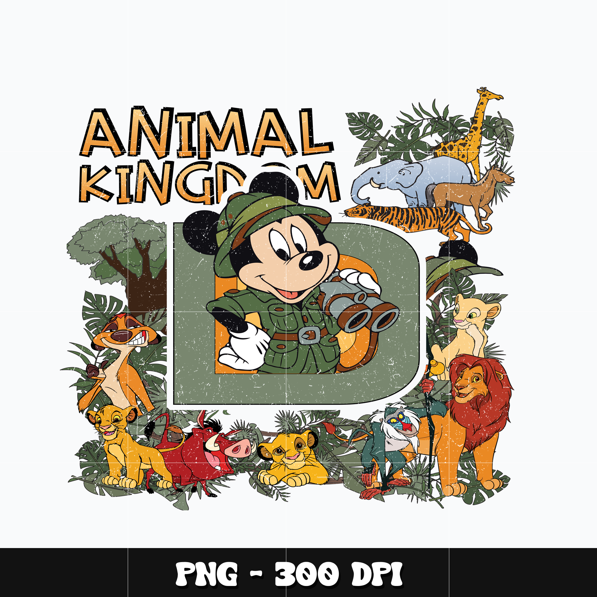 Mickey mouse animal kingdom Png, Mickey Png, Disney Png, Png - Inspire ...