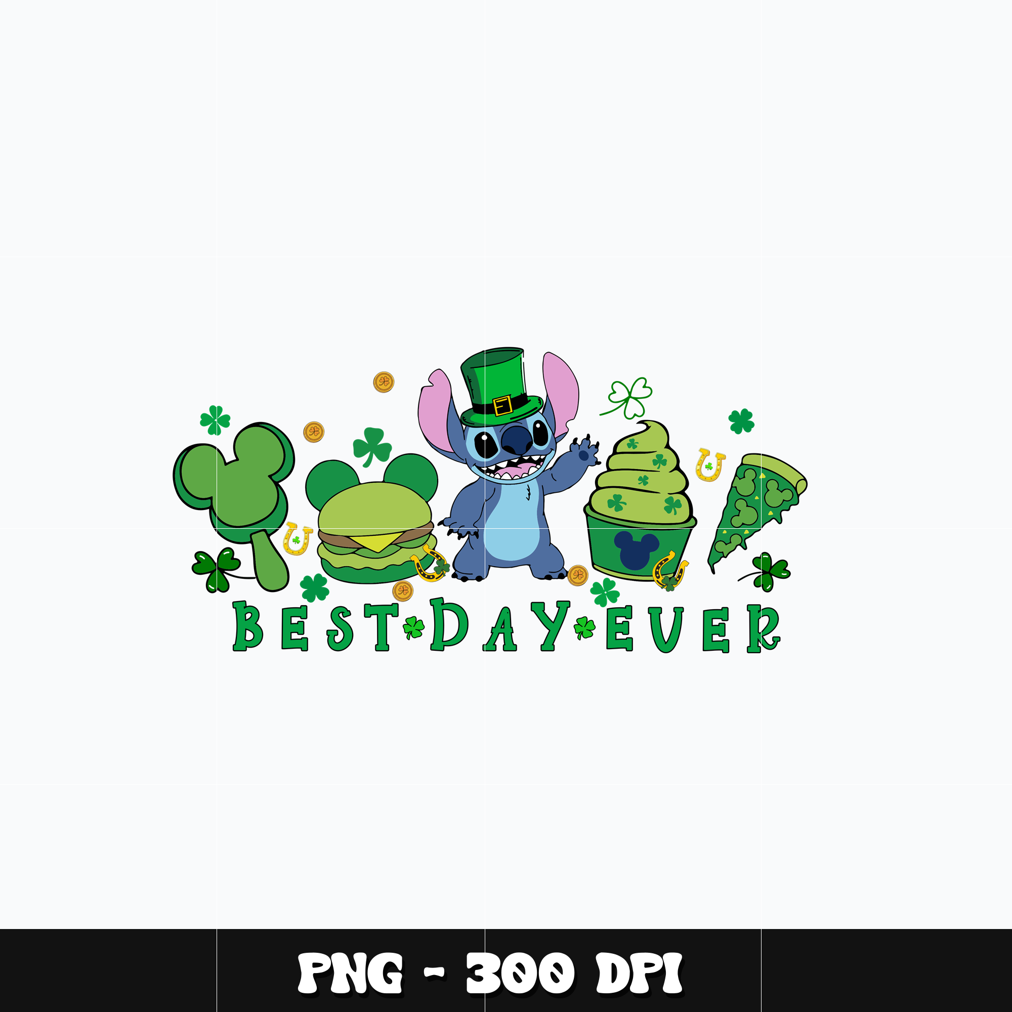 Stitch best day ever Png, Stitch Png, Disney Png, Digital fi | Inspire ...