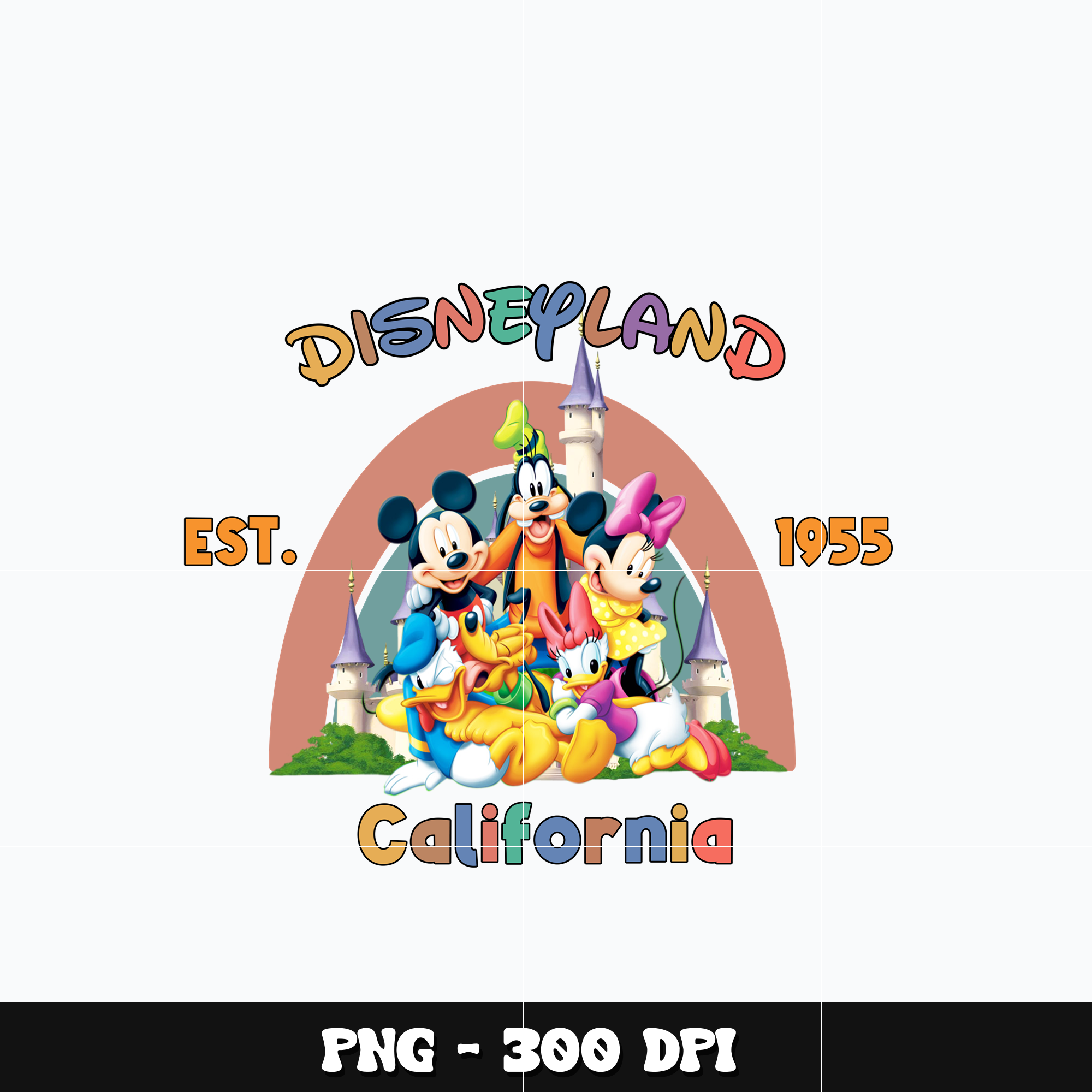 Mickey disneyland est 1955 Png, Mickey Png, Disney Png, Digi - Inspire ...