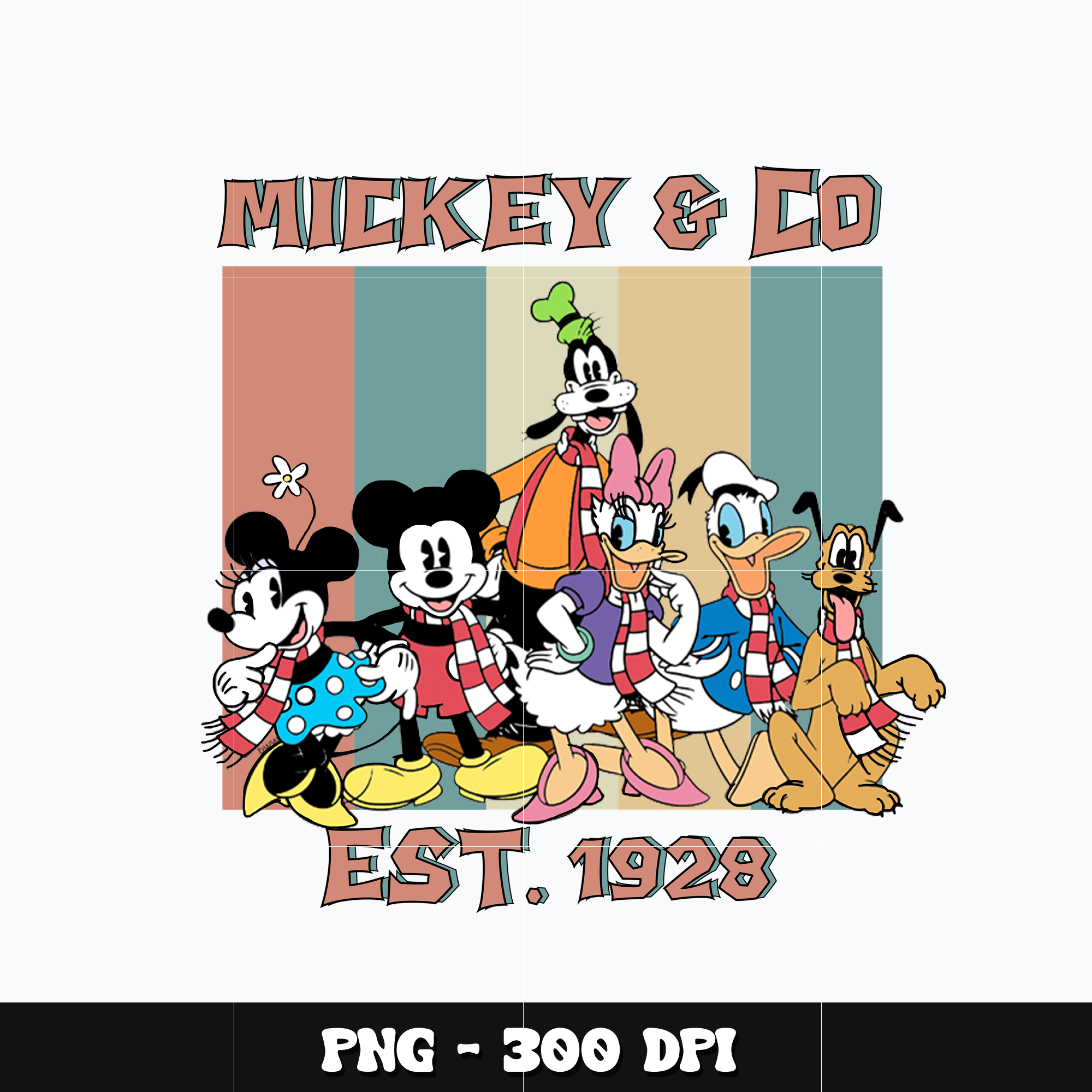 Mickey friends co est 1928 Png, Mickey Png, Disney Png, Digi | Inspire ...