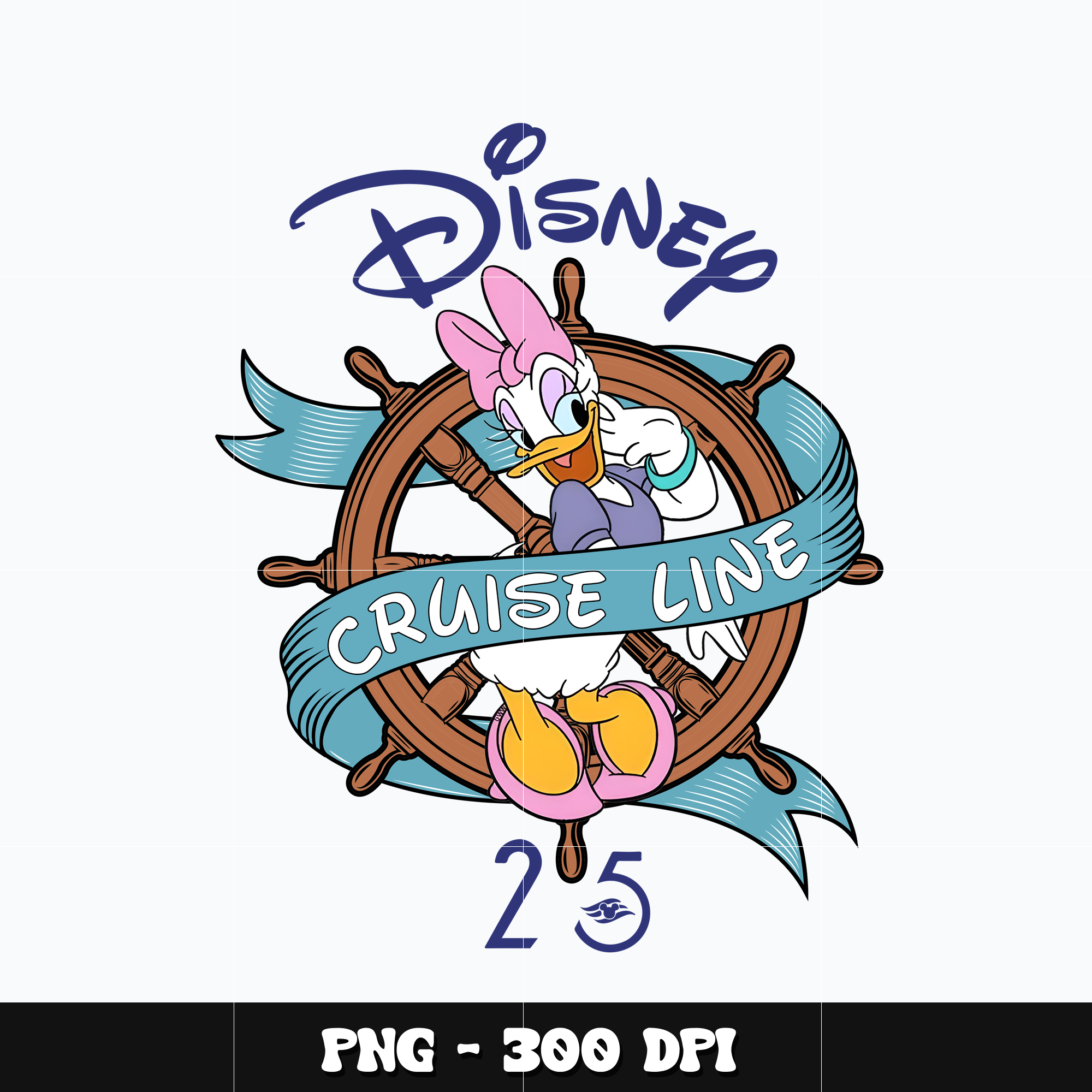 Disney cruise line Png, Daisy duck Png, Disney Png, Digital | Inspire ...