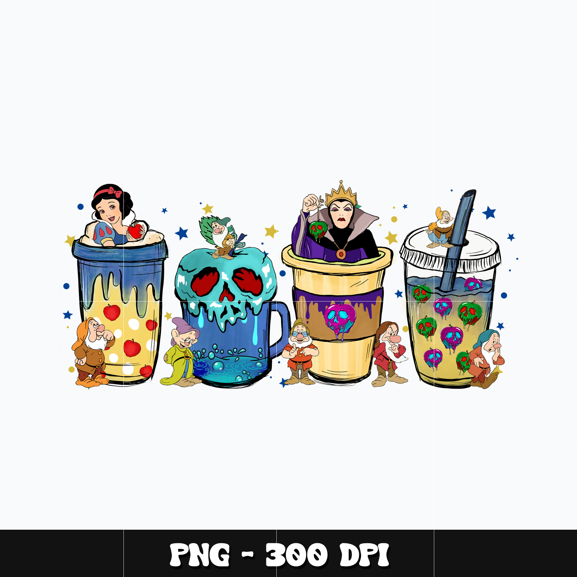 Princess snow white coffee Png, Princess Png, Disney Png, Di - Inspire ...