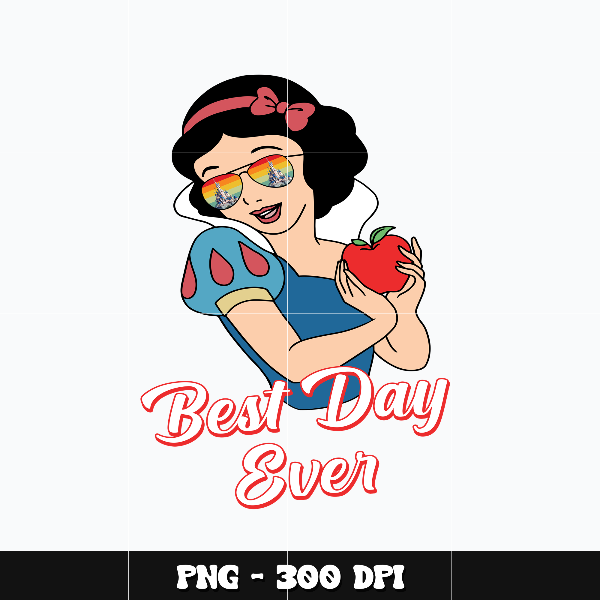 Princess Snow White best day ever Png, Princess Png, Disney | Inspire ...