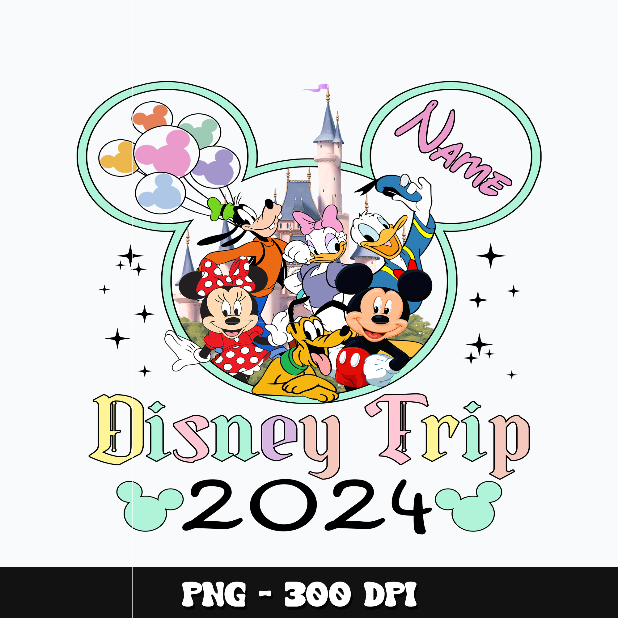 Mickey disney trip name 2024 Png, Mickey Png, Disney Png, Di | Inspire ...