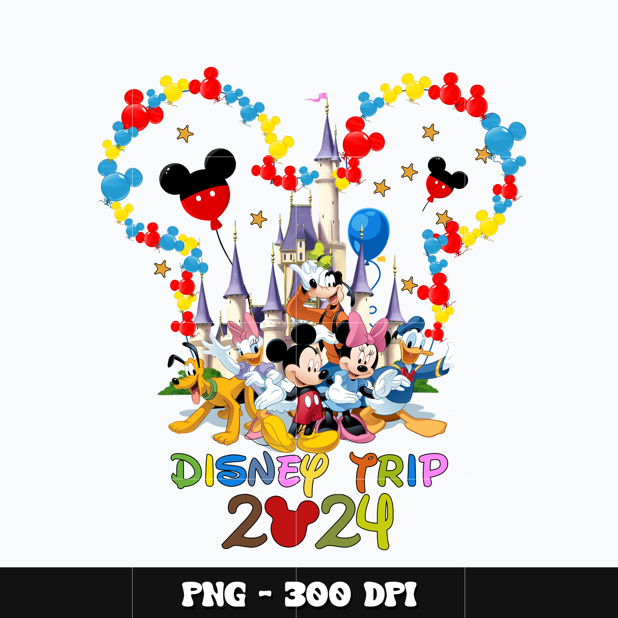Mickey mouse friends disney trip Png, Mickey Png, Disney Png - Inspire ...