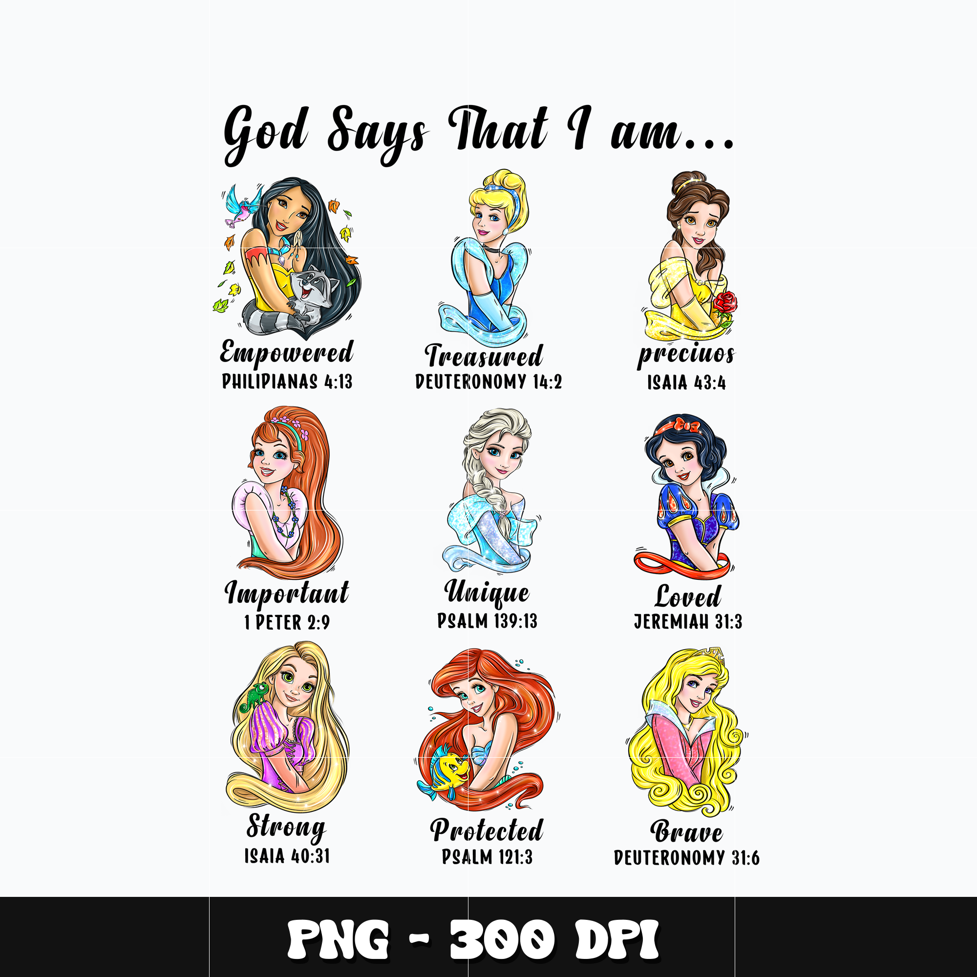 Disney Princess god says that Png, Disney Princess Png, Disn - Inspire ...