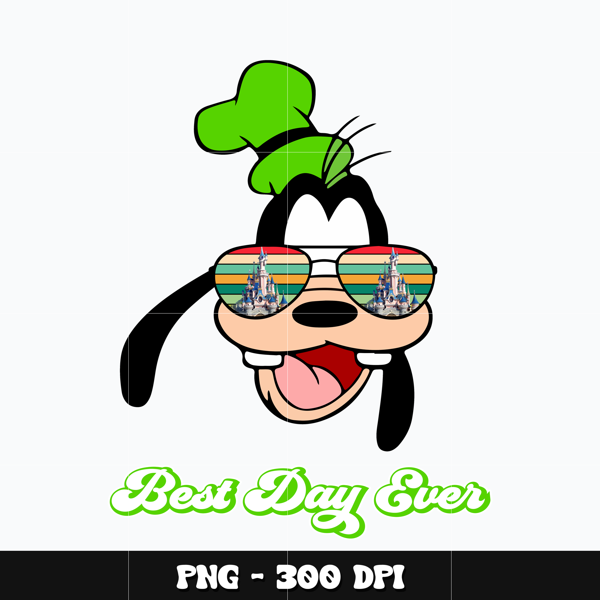 Goofy best day ever Png, Mickey Png, Digital file png, carto | Inspire ...