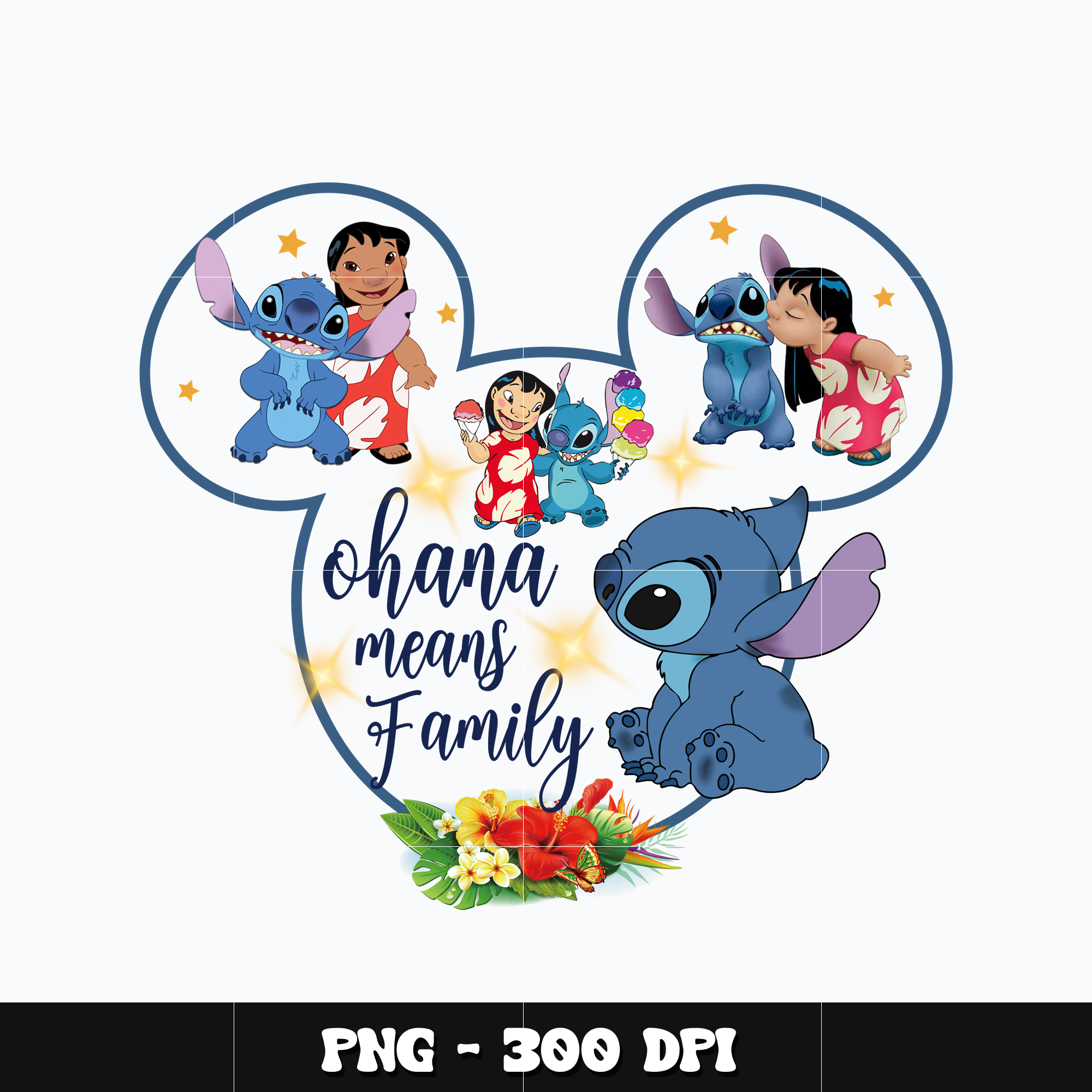 Stitch ohana mean family Png, Stitch Png, Disney Png, cartoo | Inspire ...