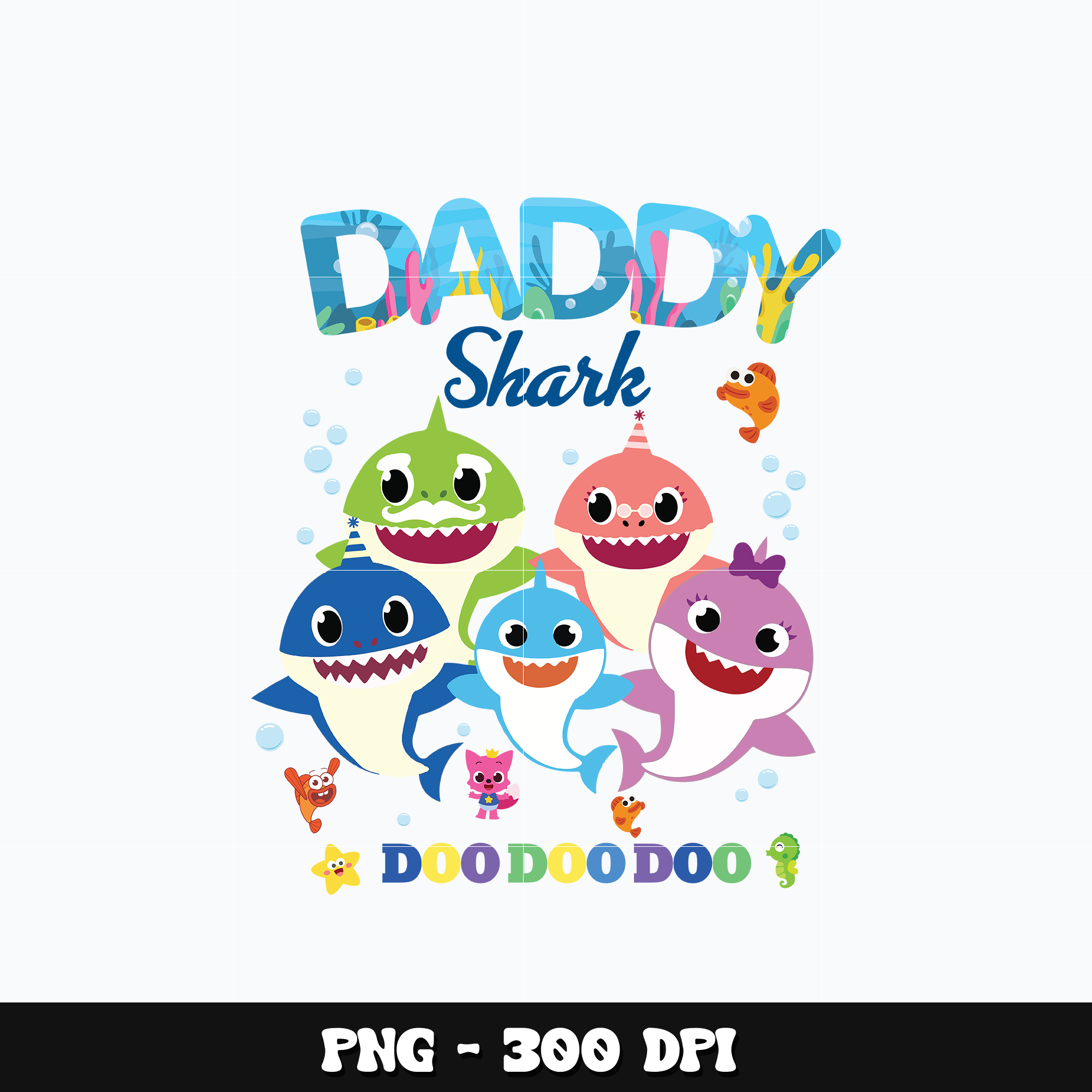 Birthday daddy shark dododo Png, Birthday Png, Baby Shark Pn | Inspire ...