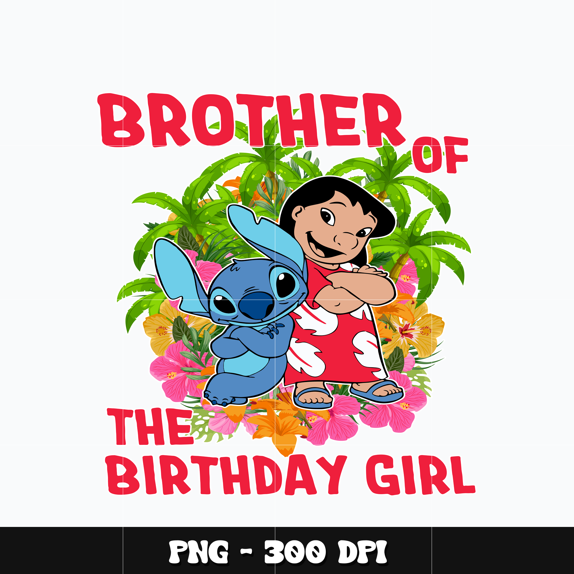 Stitch and lilo brother birthday girl Png, Stitch Png, Disne | Inspire ...