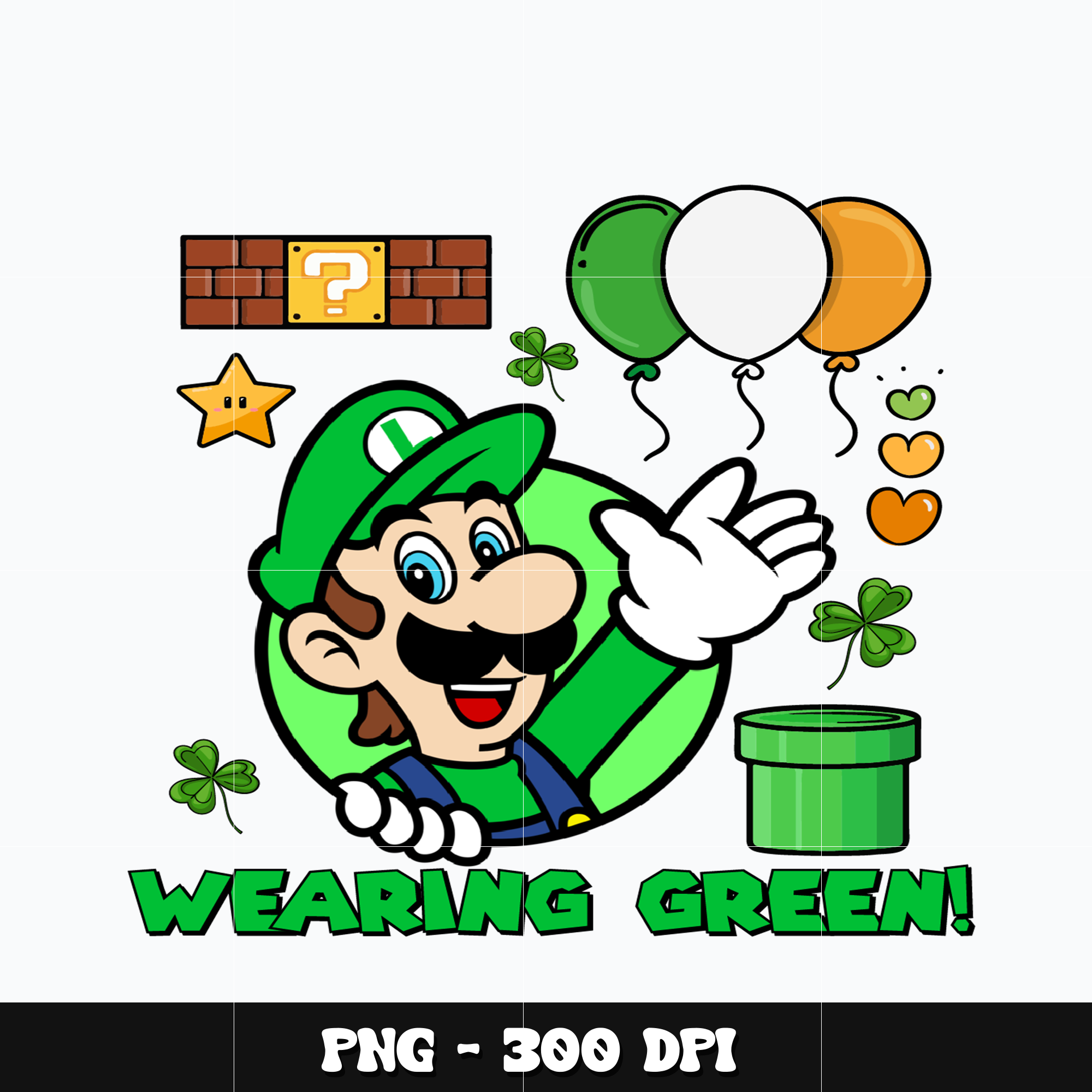 Mario st. patrick's day Png, Super mario Png, Mario Png, car | Inspire ...