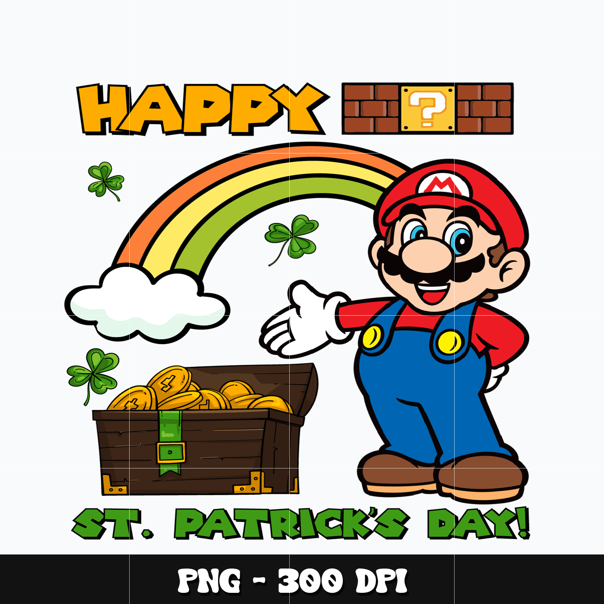 Mario happy st. patrick's day Png, Super mario Png, Mario Pn | Inspire ...