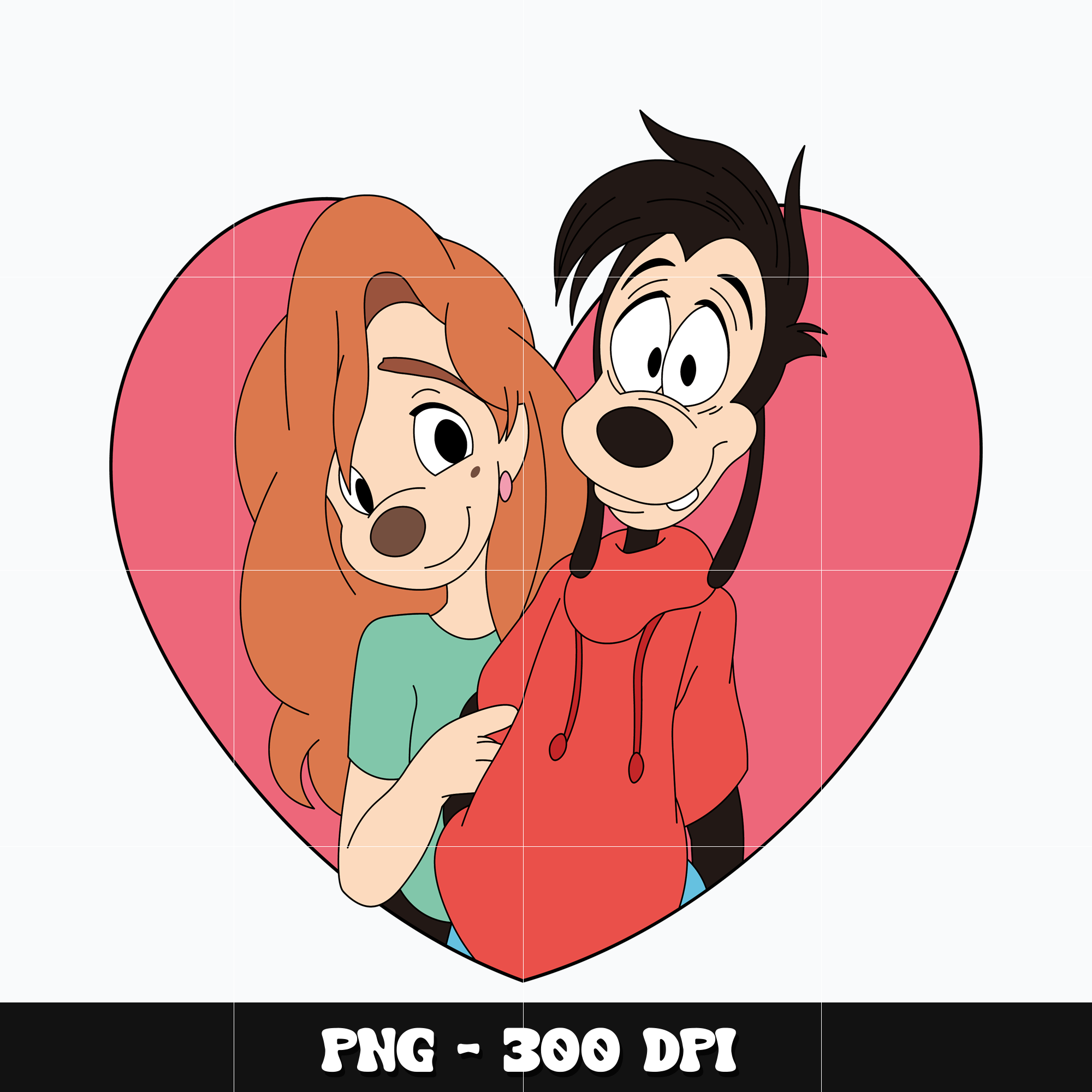 Max and Roxanne Valentine Png, A goofy movie Png, Disney Png | Inspire ...