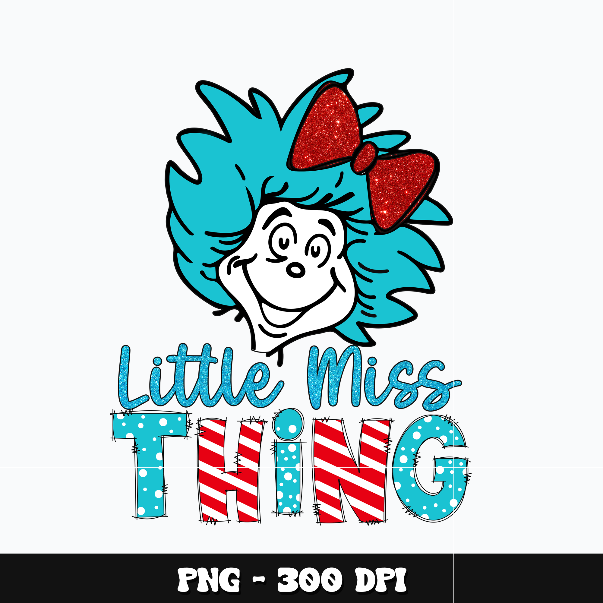 Dr seuss little miss thing Png, Dr seuss Png, Digital file p | Inspire ...