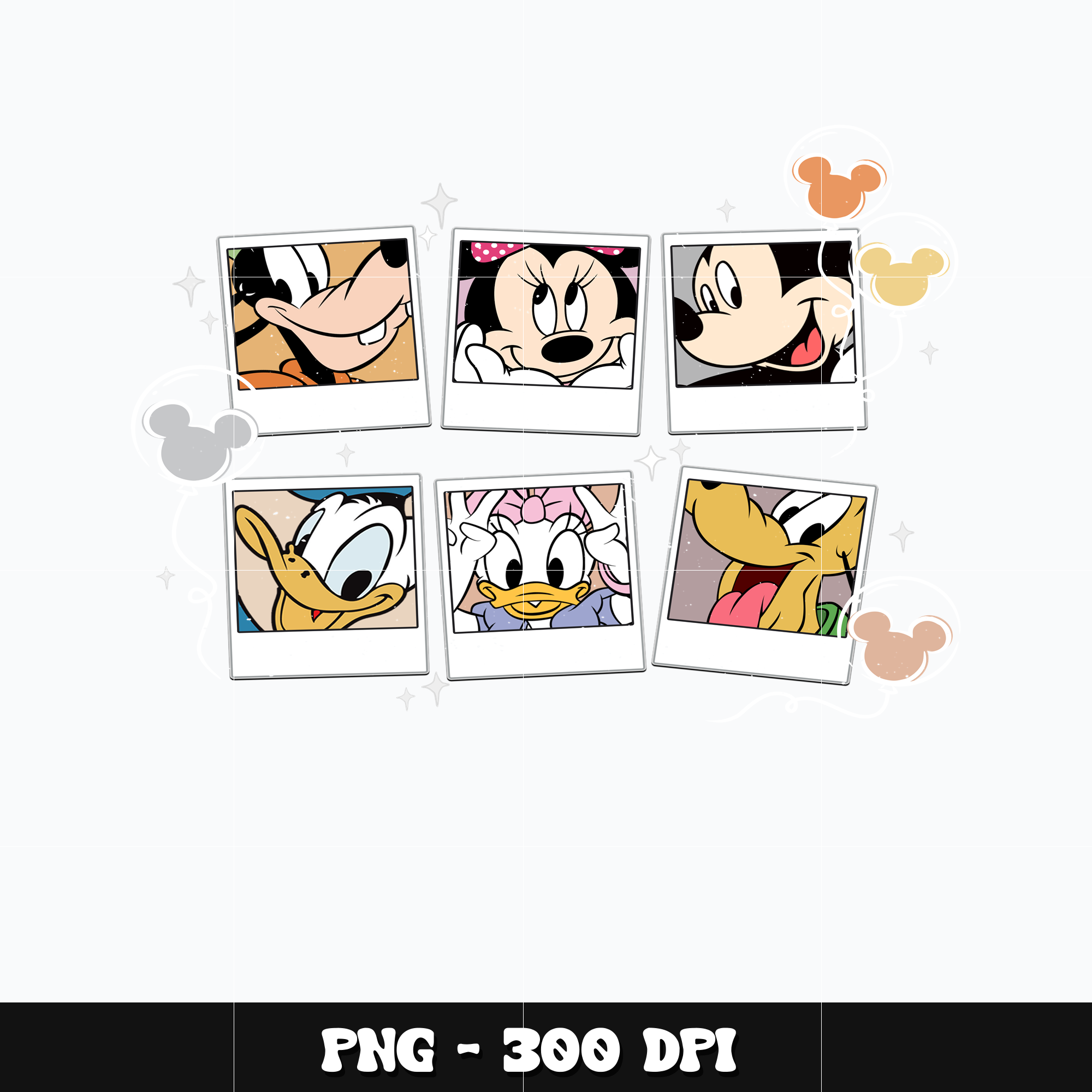 Mickey friends memory Png, Mickey Png, Digital file png, Dis | Inspire ...