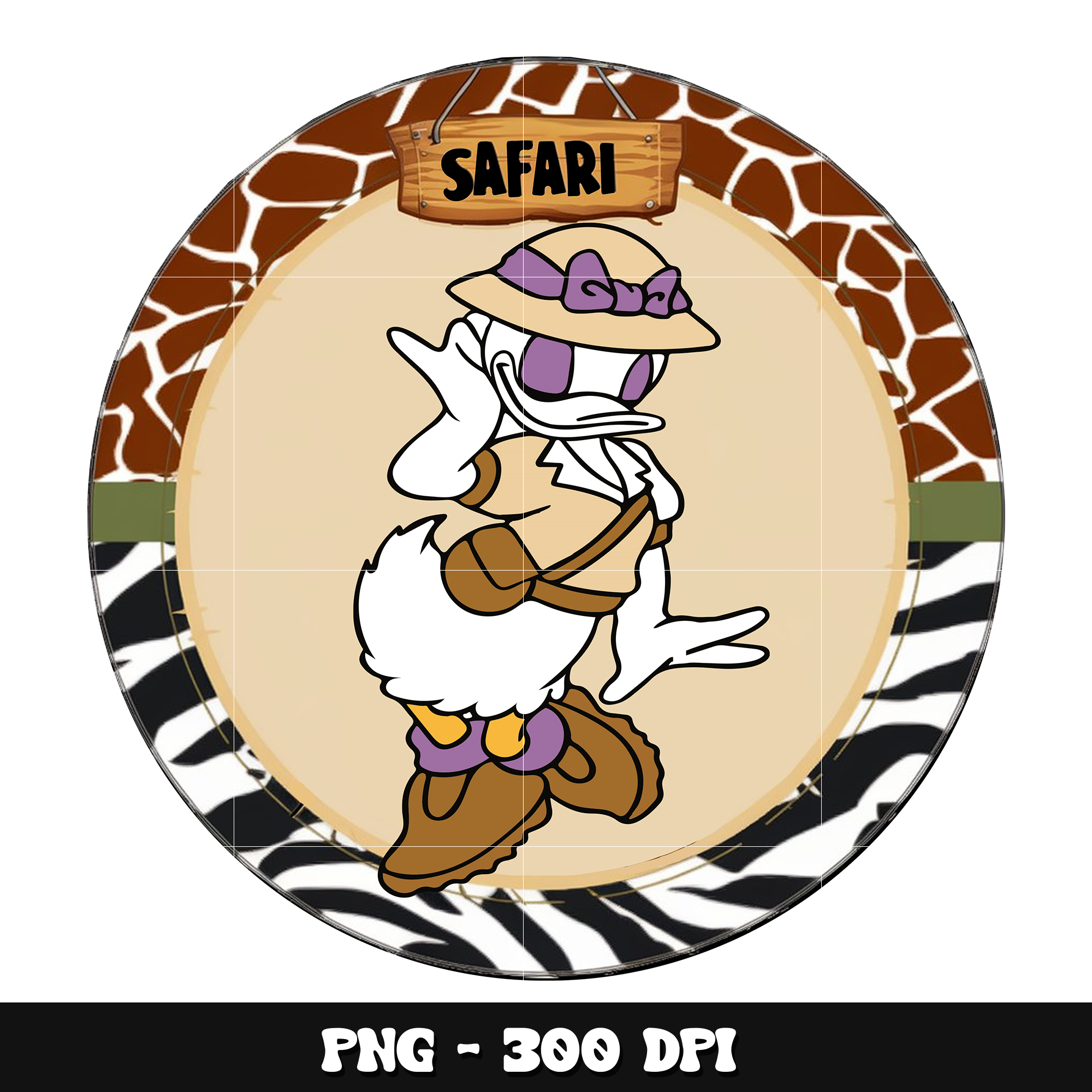 Daisy duck safari png | Inspire Uplift