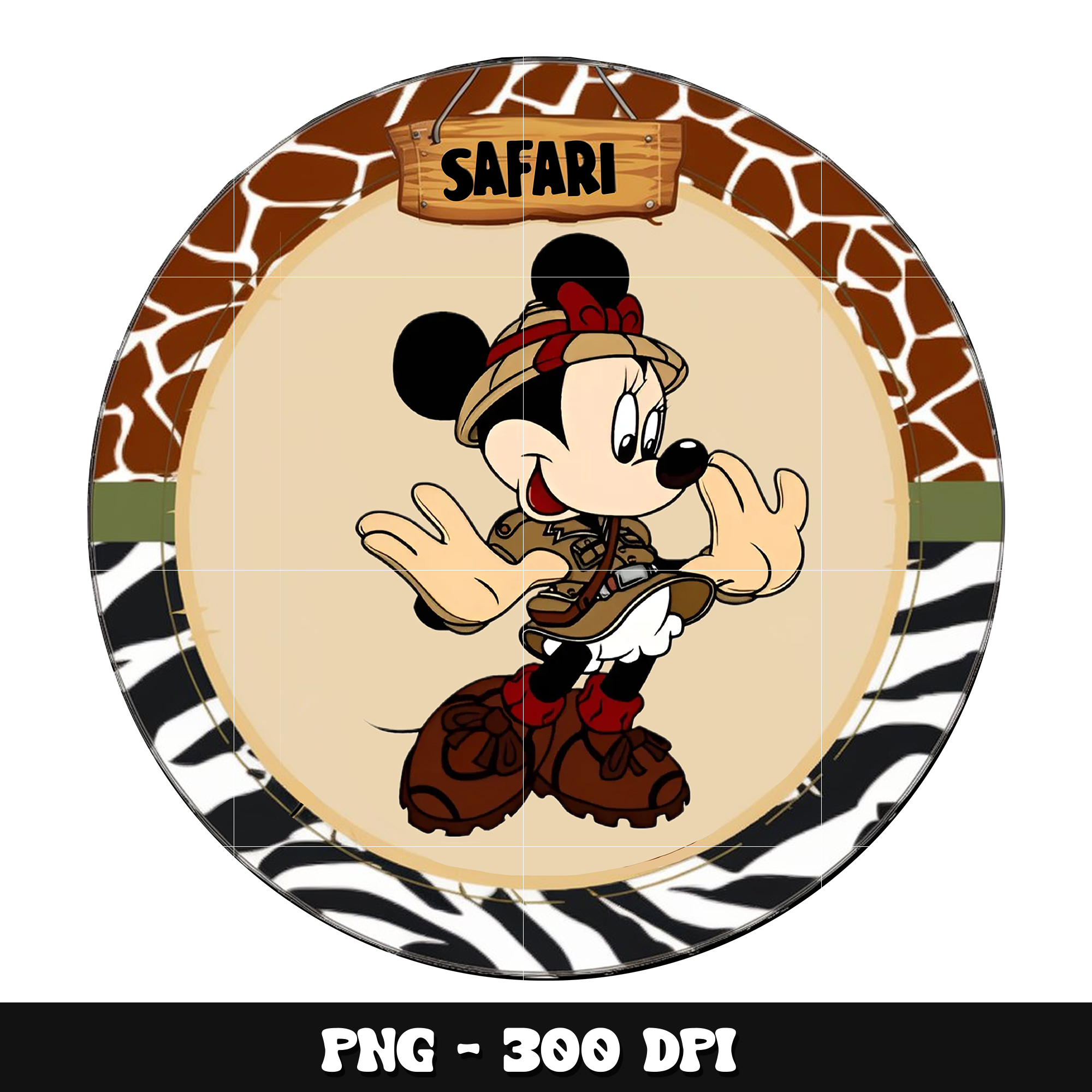 Minnie mouse safari png | Inspire Uplift
