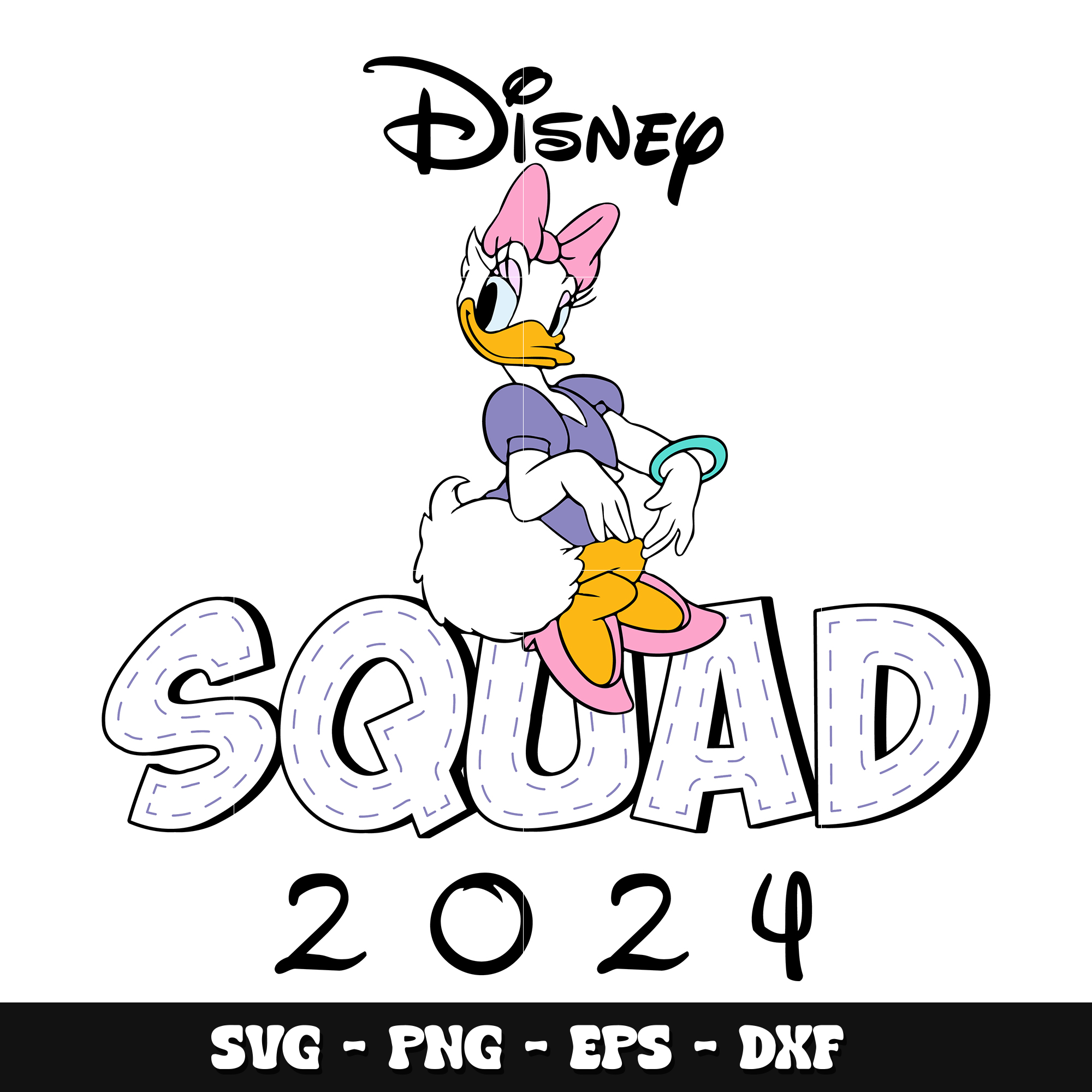 Daisy disney squad 2024 svg | Inspire Uplift