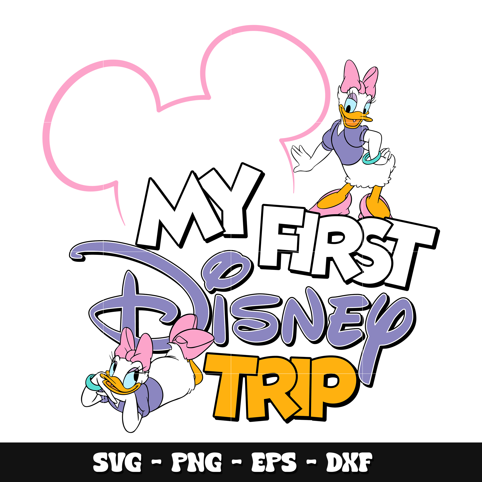 Daisy my first disney trip svg | Inspire Uplift