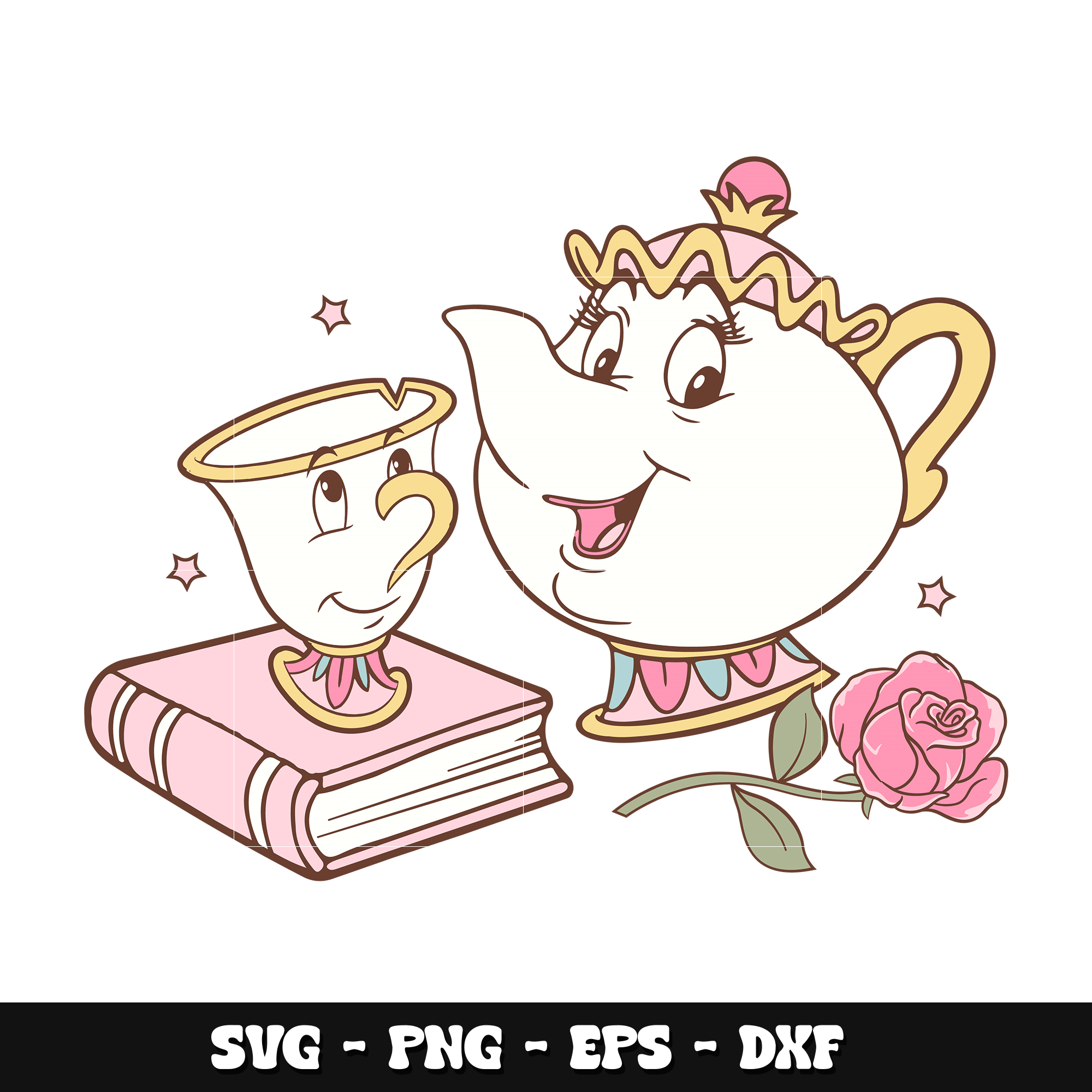 mrs potts clipart - Inspire Uplift