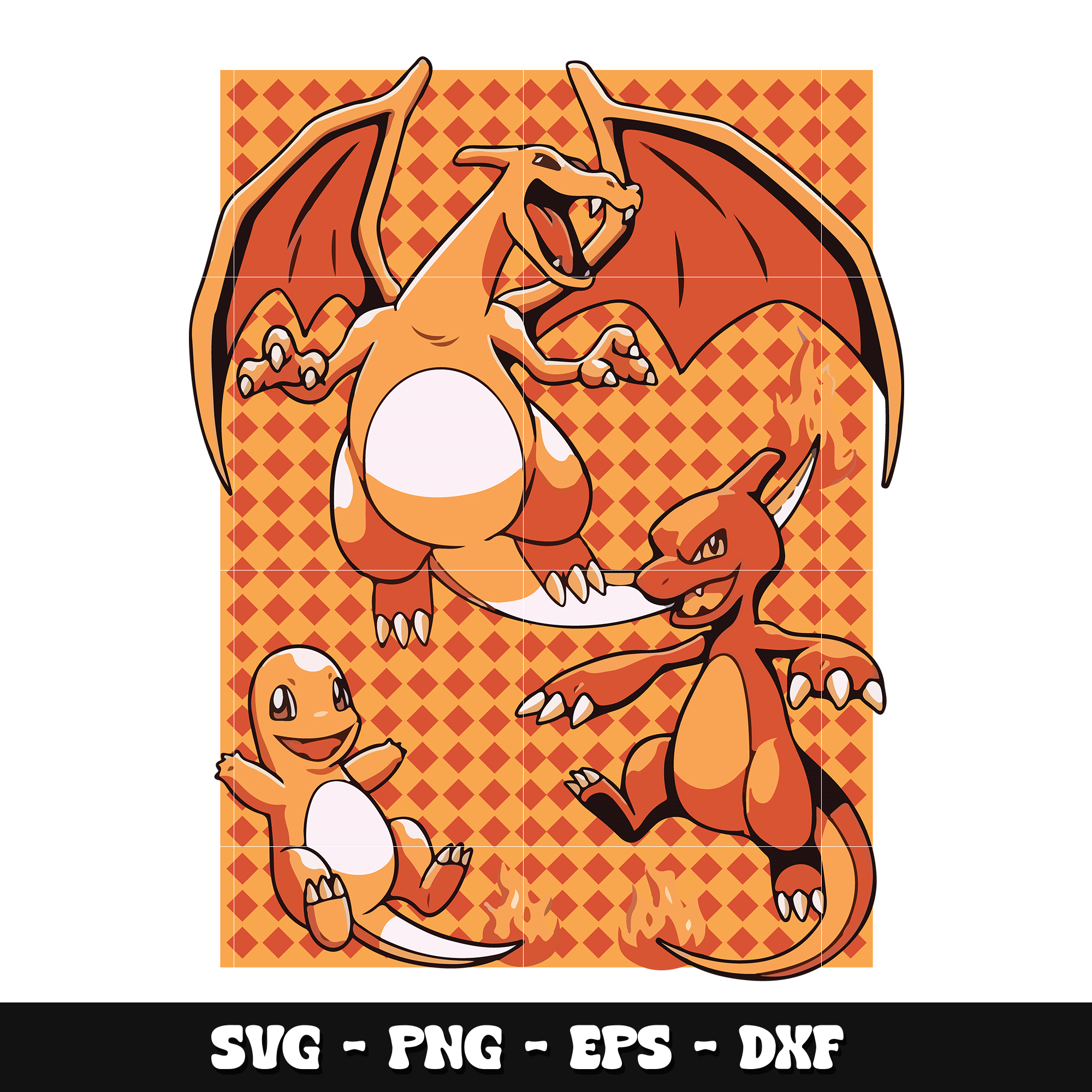 Charizard level up svg, Pokemon anime svg | Inspire Uplift