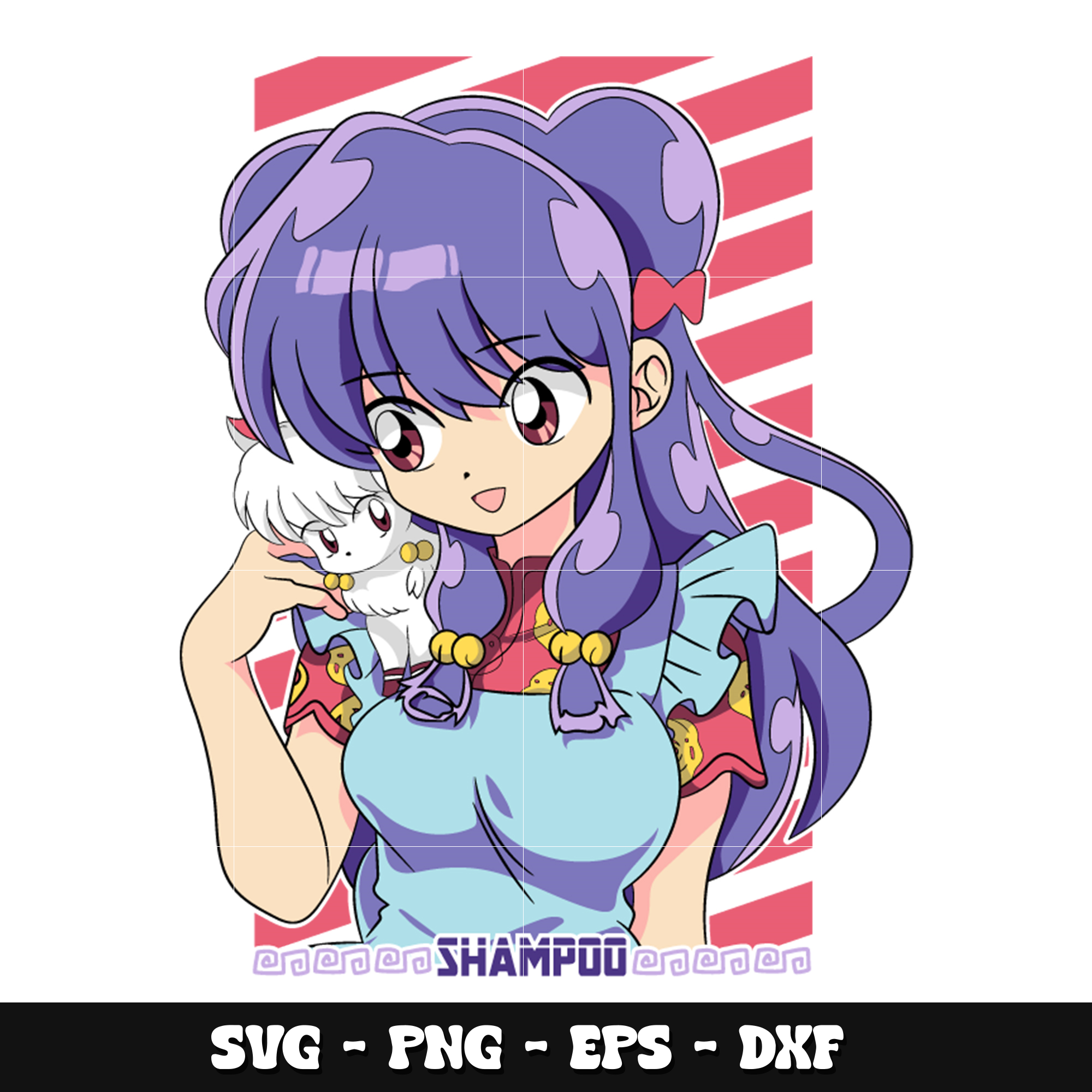 Ranma Shampoo svg, Heroes anime svg | Inspire Uplift