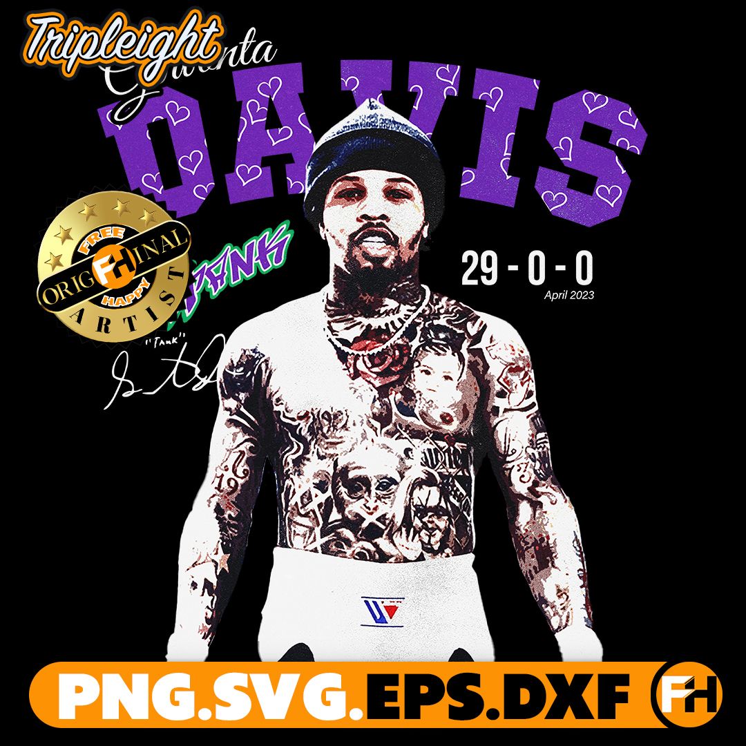 Gervonta TANK Davis Vintage Retro Rap 90's Retro - High Reso | Inspire ...