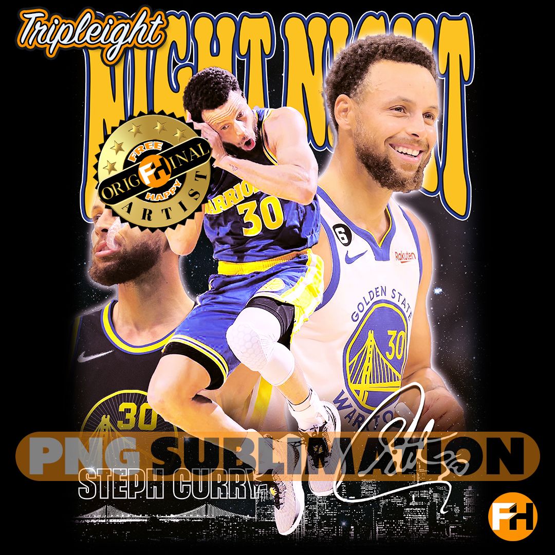 Steph Curry 90s Vintage Inspired Rap Tee Style Illustration | Inspire ...