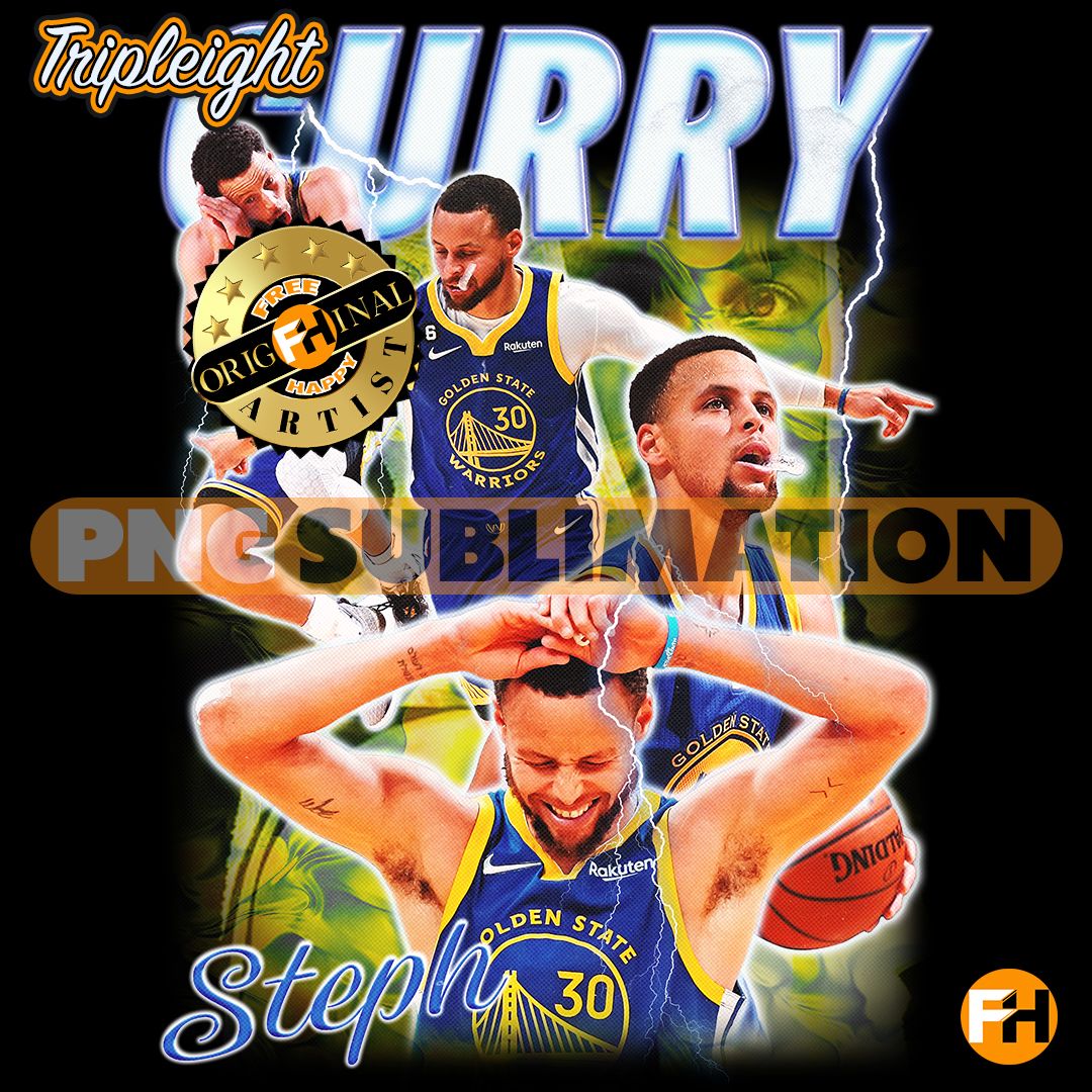 Vintage Retro 90s Steph Curry American Basketball Bootleg De | Inspire ...
