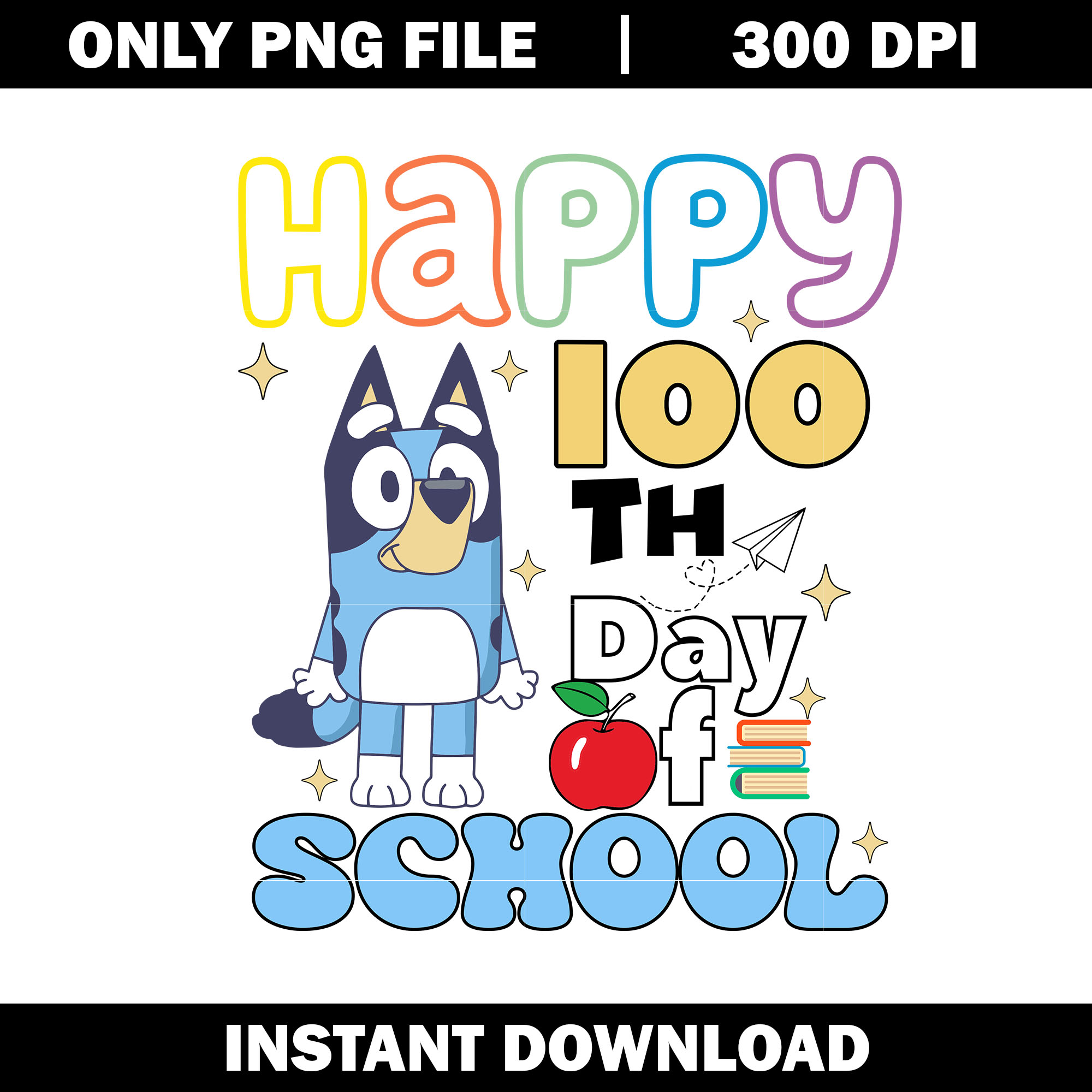 Welcome Back to School bluey Png, bluey cartoon png, logo fi | Inspire ...