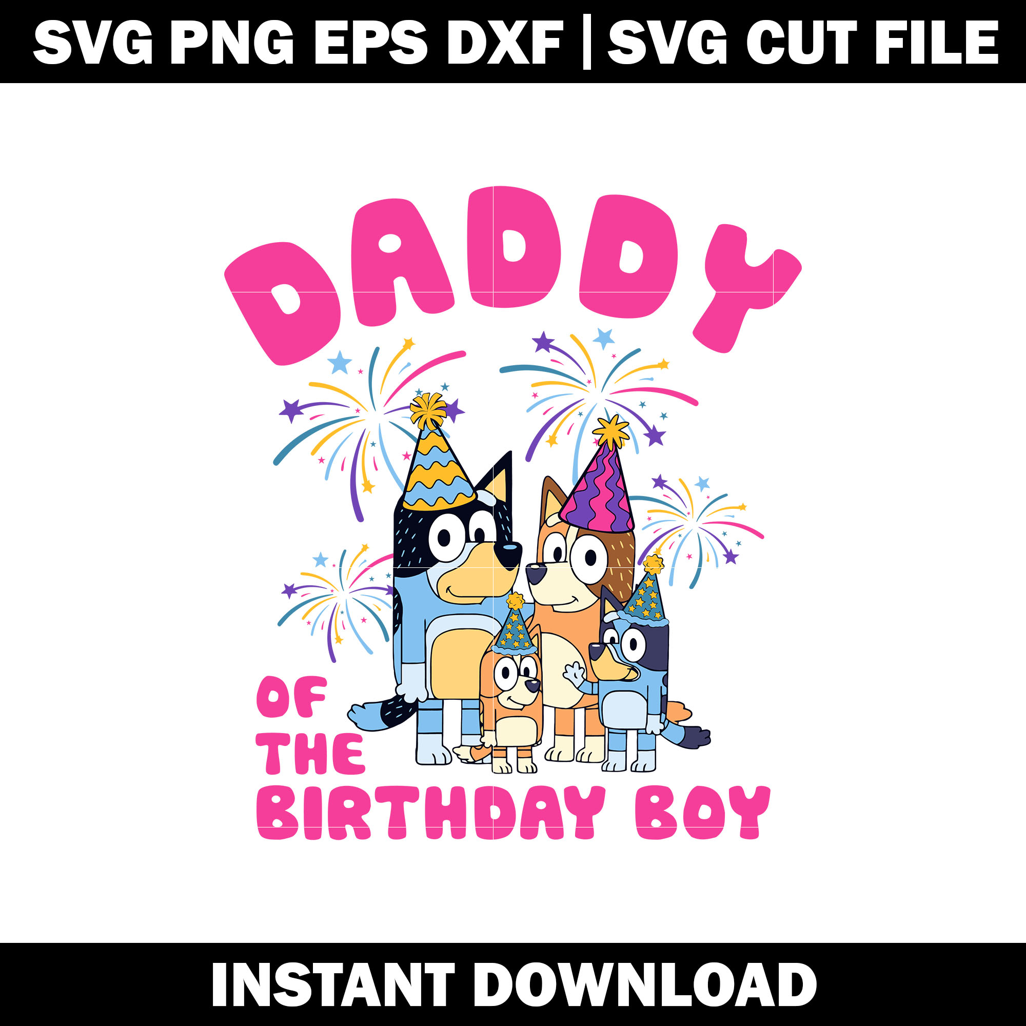 Bluey cartoon dad SVG,luey cartoon svg, logo file svg, carto | Inspire ...