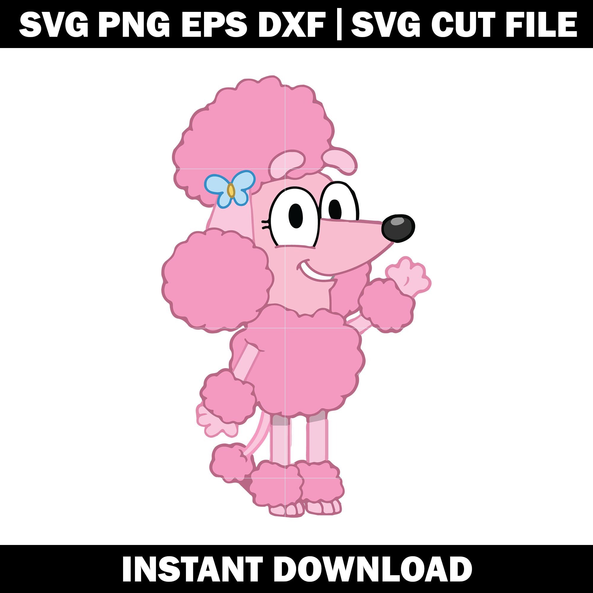 Bluey Coco svg, Bluey cartoon svg, logo file svg, cartoon sv | Inspire ...