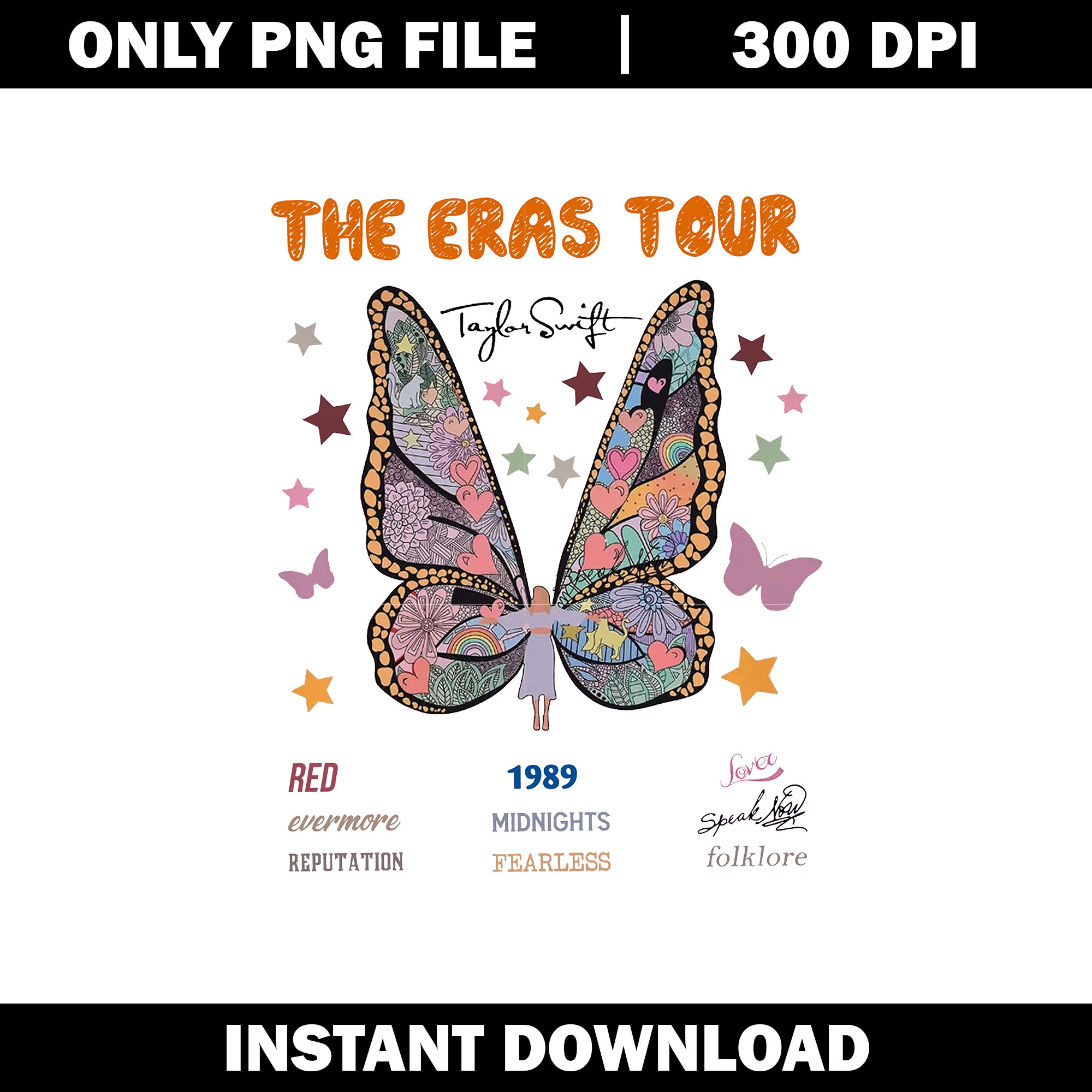 Eras tour albums in line Png, Bluey Png, Bluey friends png, | Inspire ...
