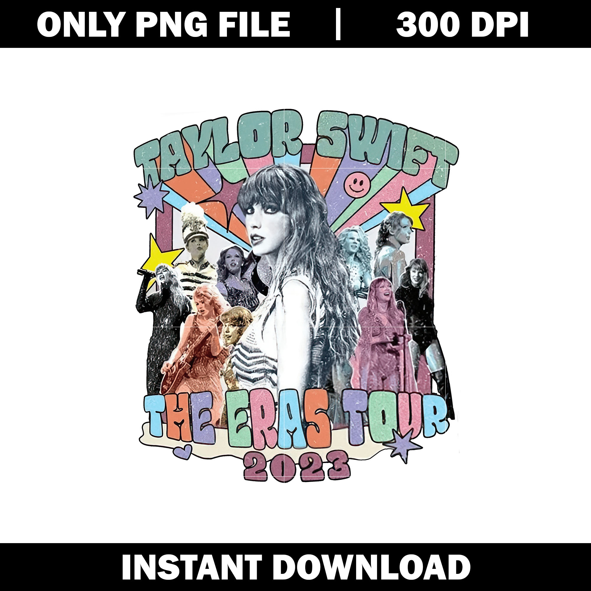 Eras tour poster graphic png, taylor swift Png,cartoon png, - Inspire ...
