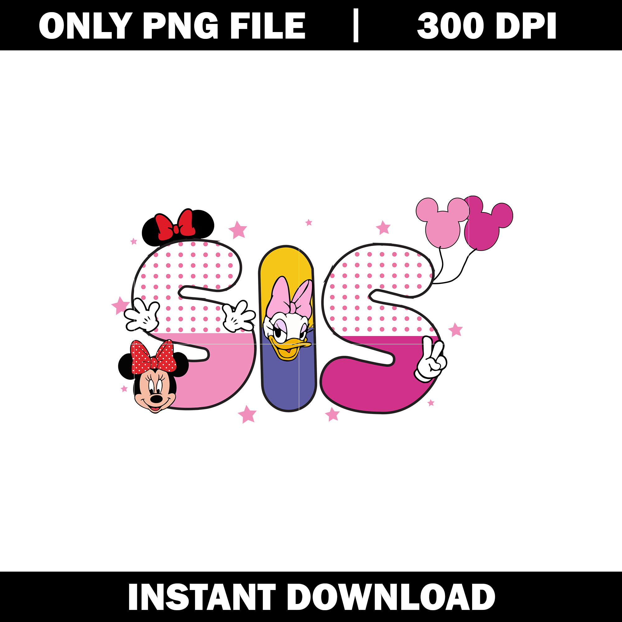 sis mickey mouse and vit mickey girl png, disney png, logo s | Inspire ...