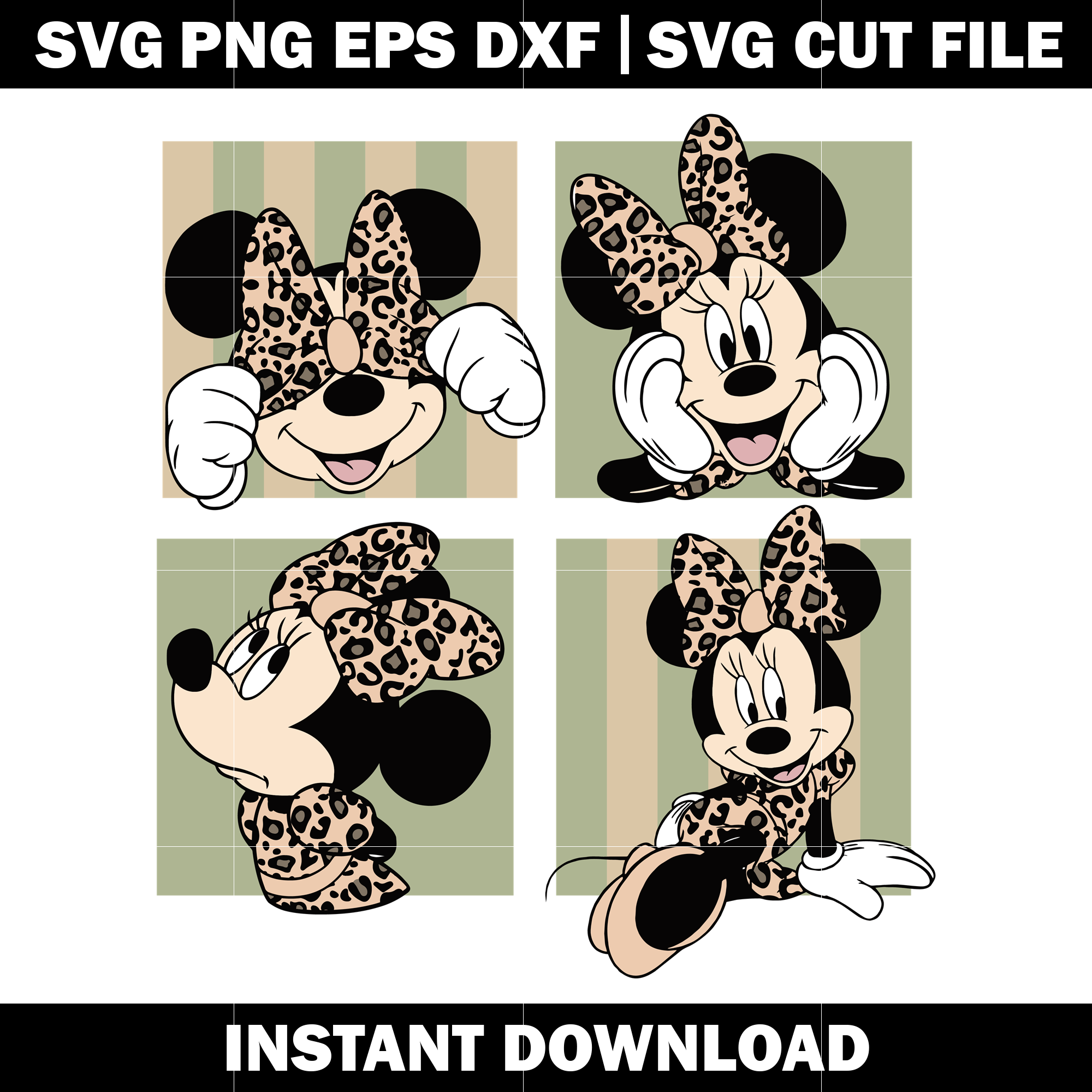 MInnie mouse cute svg, mickey mouse svg, disney Cartoon svg, | Inspire ...
