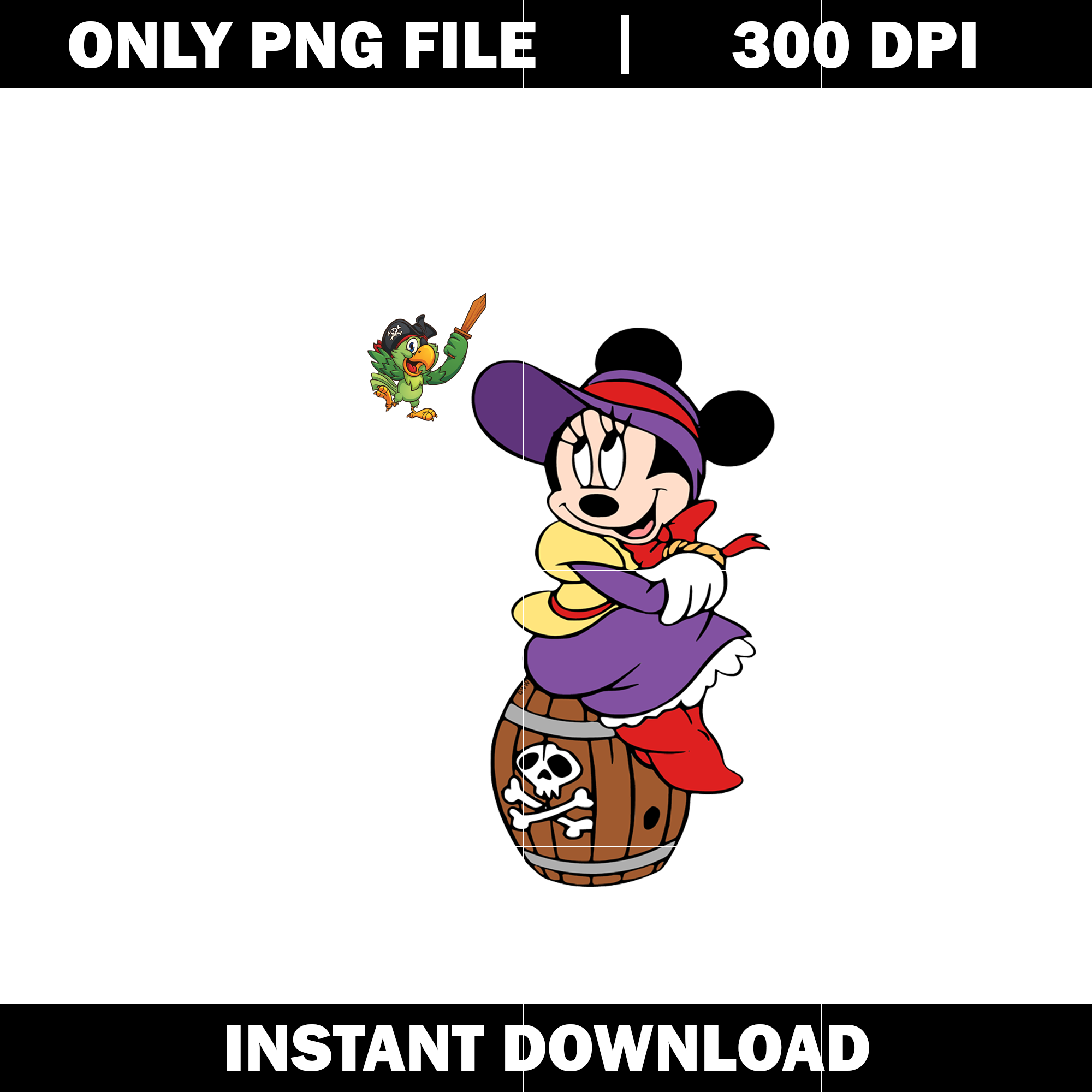 pirate minnie png,minnie Goofy priate png,disney vacation pn - Inspire ...
