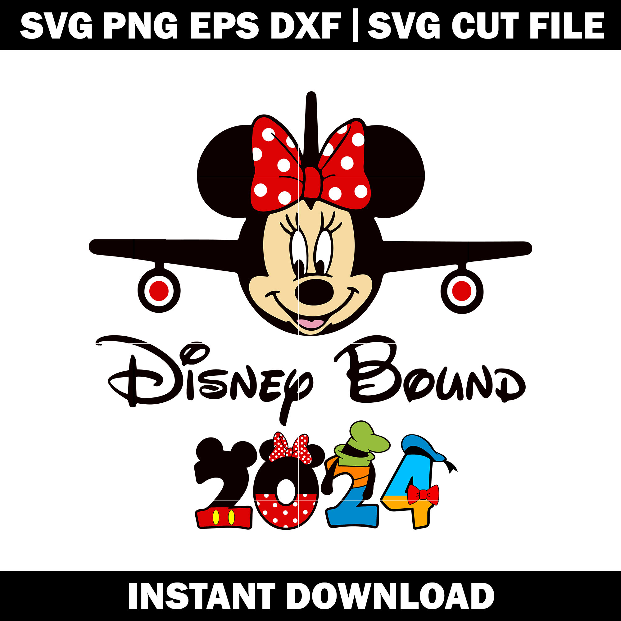 Minnie disney bound Svg, Minnie mouse and friends svg, Disne - Inspire ...