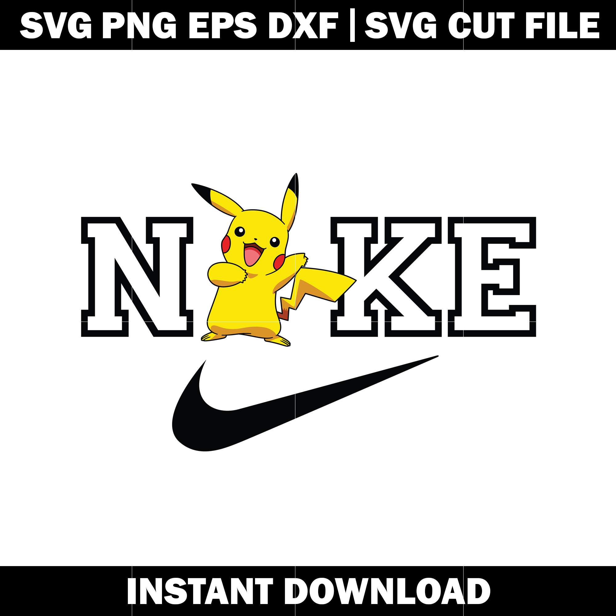 Pokemon Nike svg, poke mon svg, logo nike svg, logo design s | Inspire ...