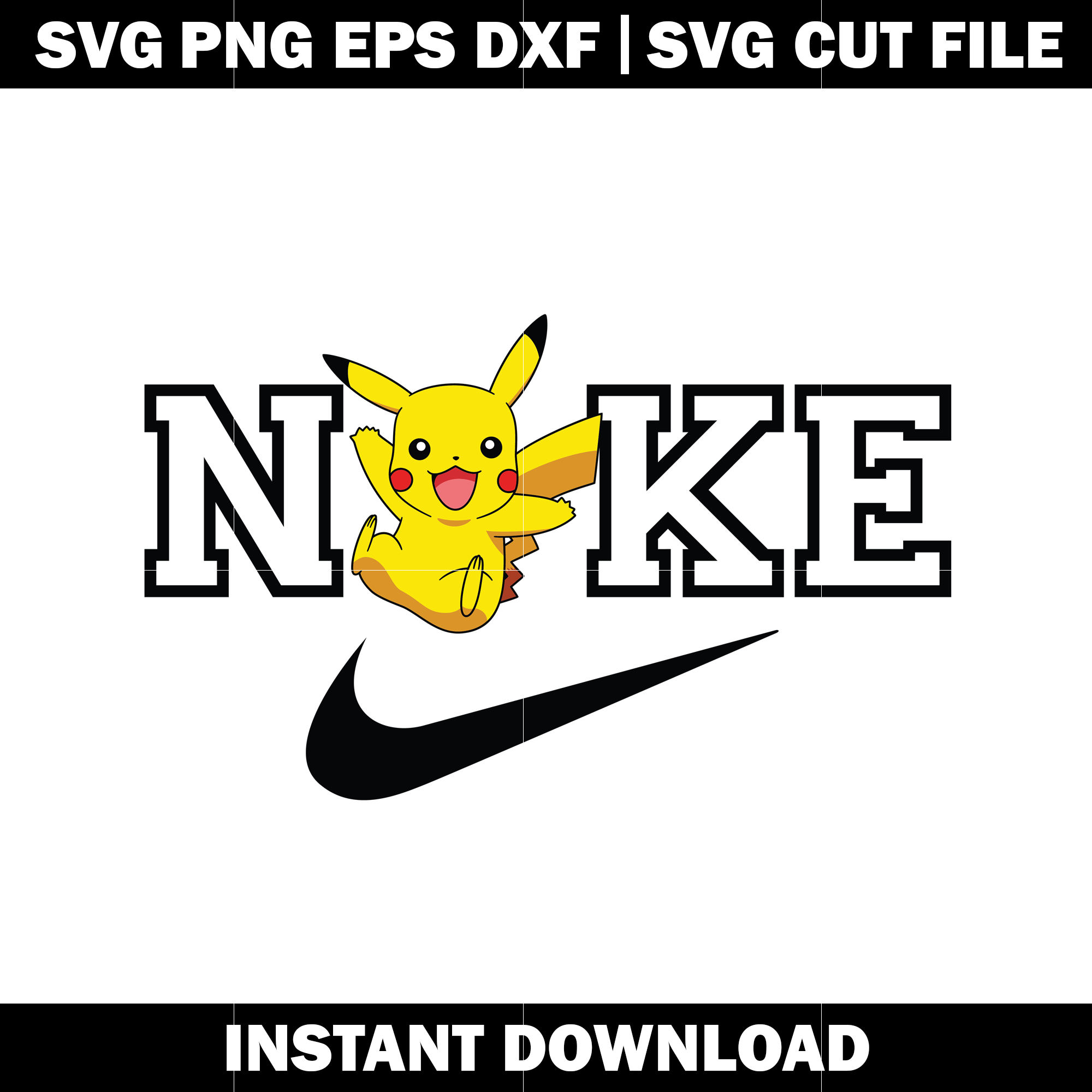 Pokemon Nike Logo svg, poke mon svg, logo nike svg, logo des | Inspire ...