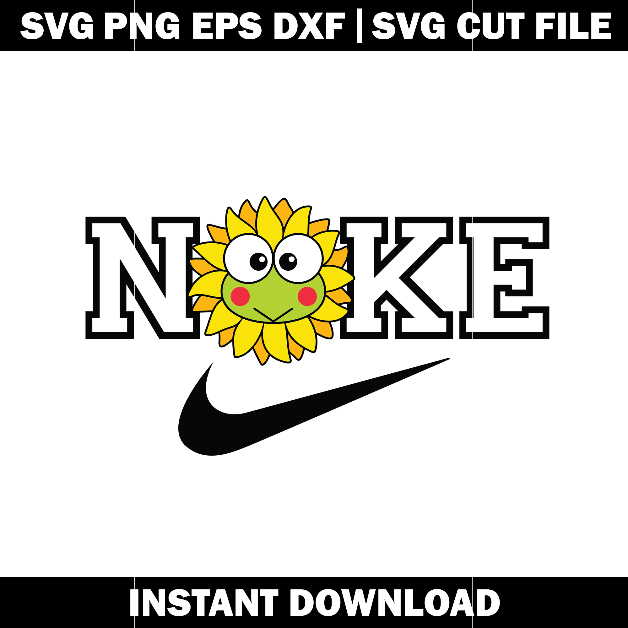 Frog Sunflower nike svg, Keroppi svg, logo nike svg, logo de - Inspire ...