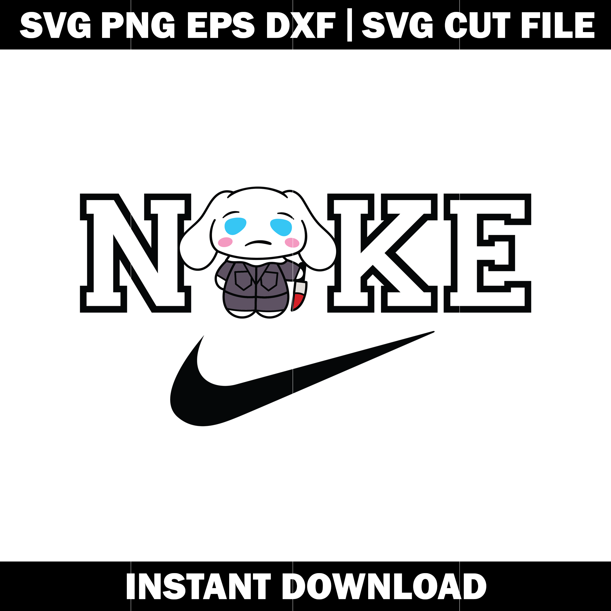 Nike cinnamoroll horror svg, cinnamoroll svg, Logo Brand svg | Inspire ...