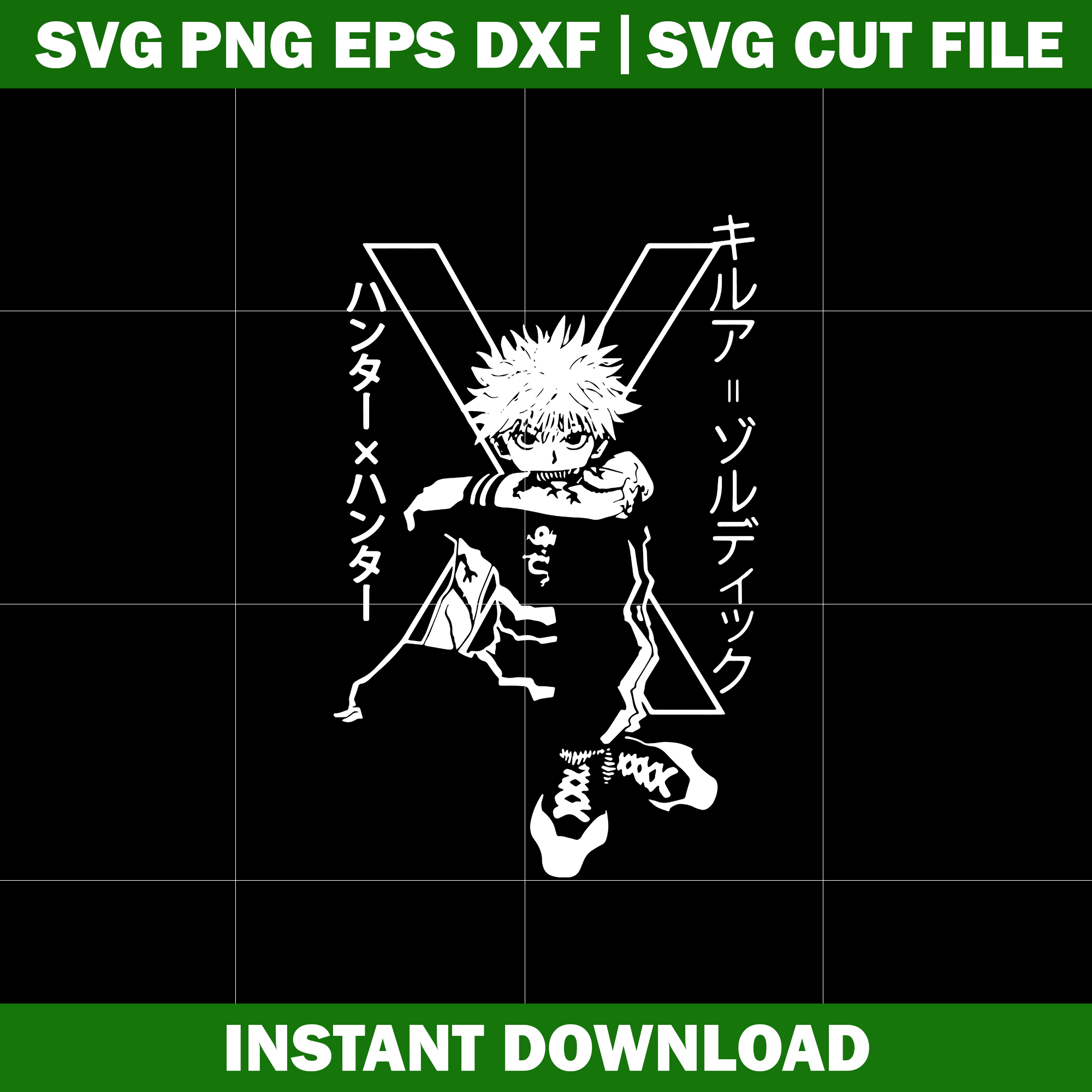 Hunter x Hunter anime Svg, Anime svg, logo shirt svg, logo d | Inspire ...