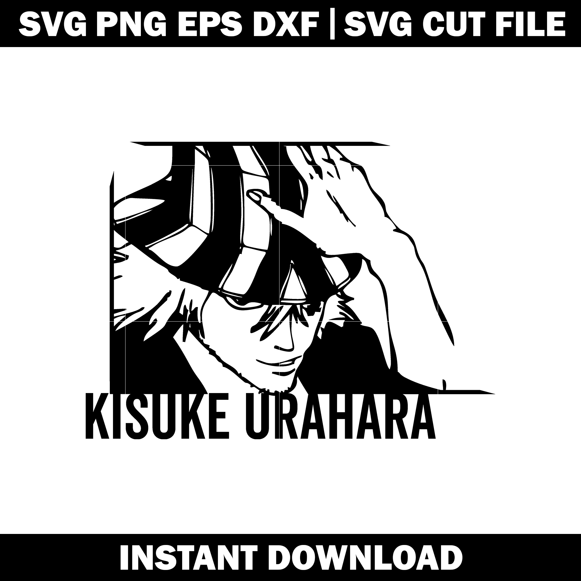Bleach Anime Kisuke Urahara svg, Anime svg, logo shirt svg, | Inspire ...
