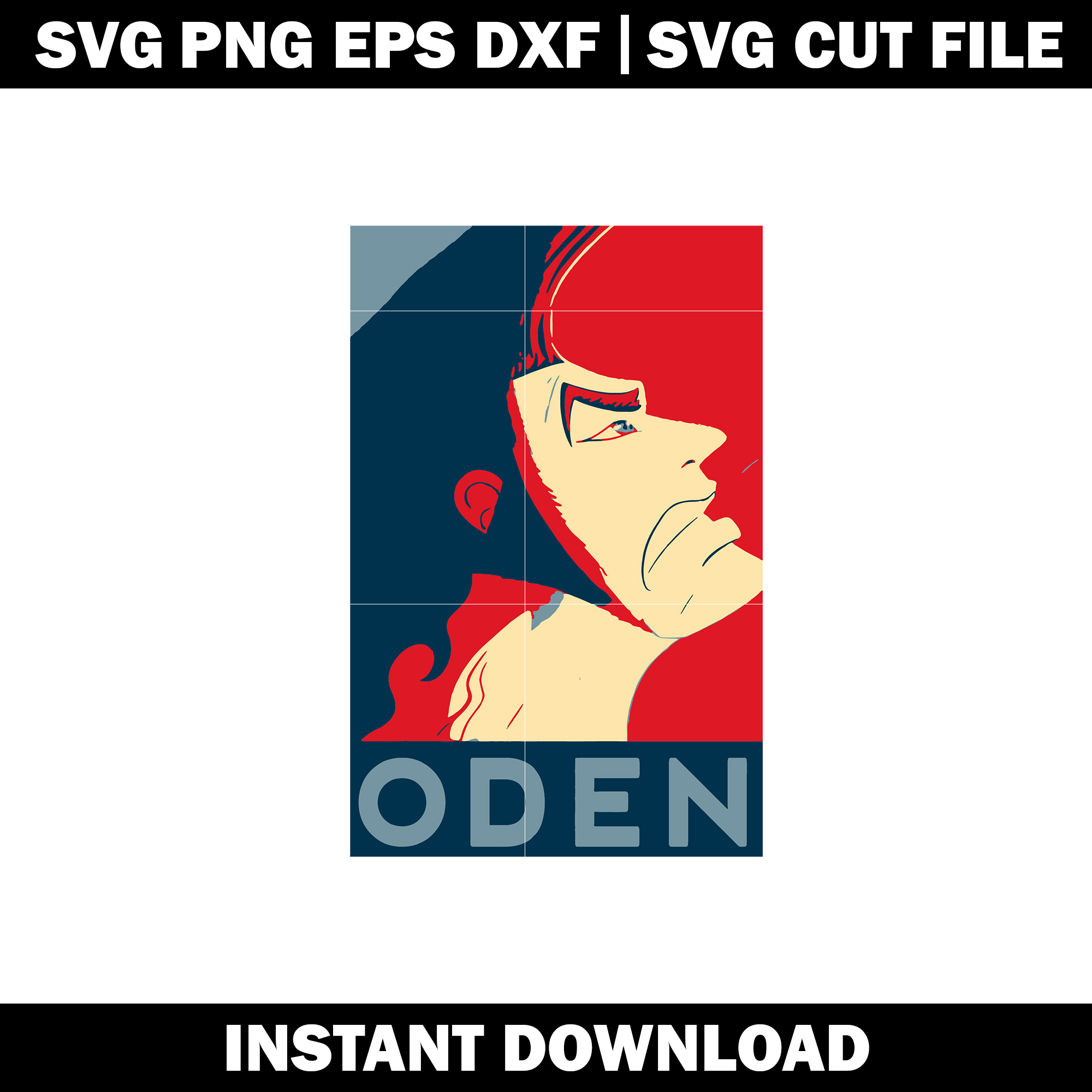Oden Kozuki Svg, One Piece svg, Anime svg, logo shirt svg, l | Inspire ...