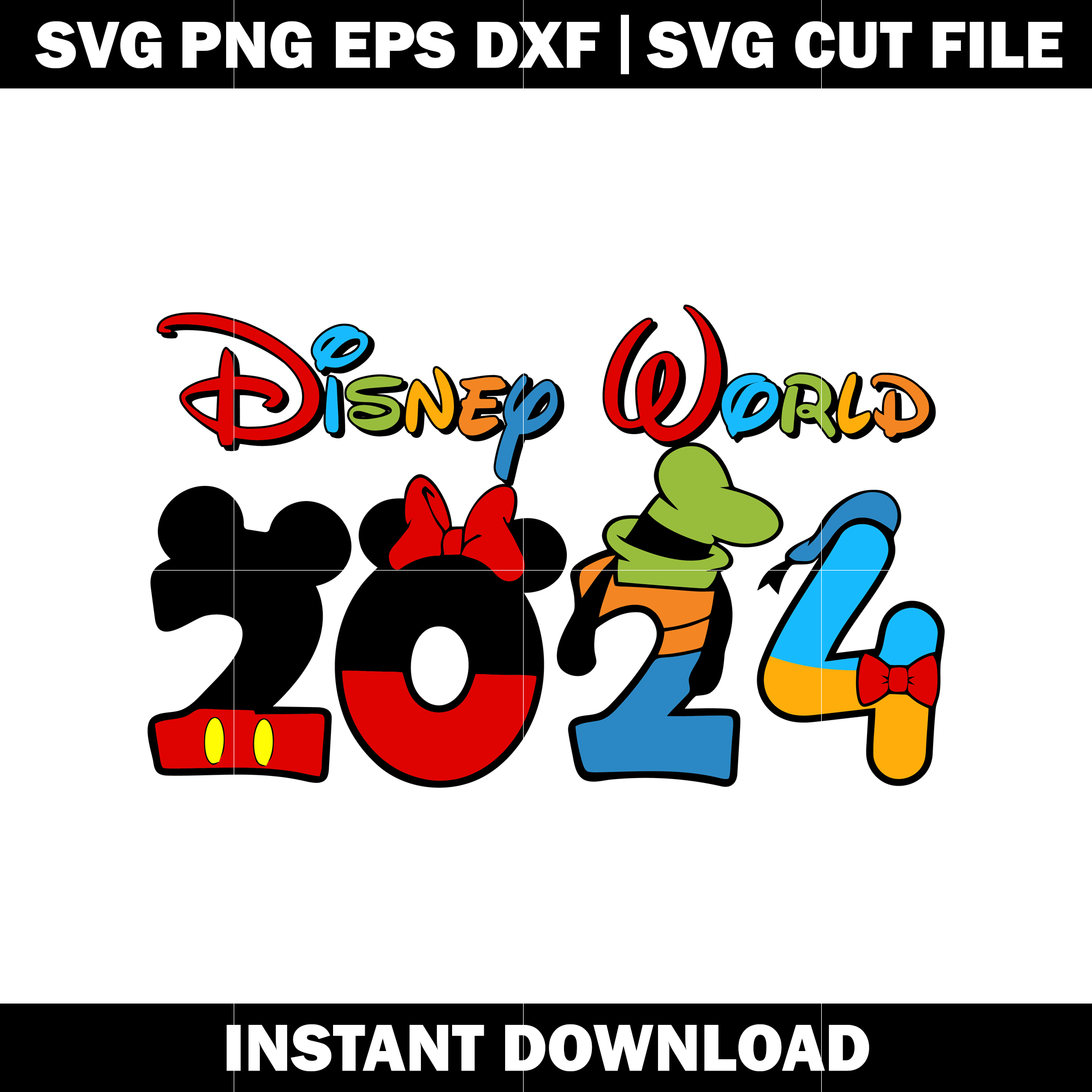Disney World 2024 svg, Family Vacation 2024 svg, Disney vaca | Inspire ...