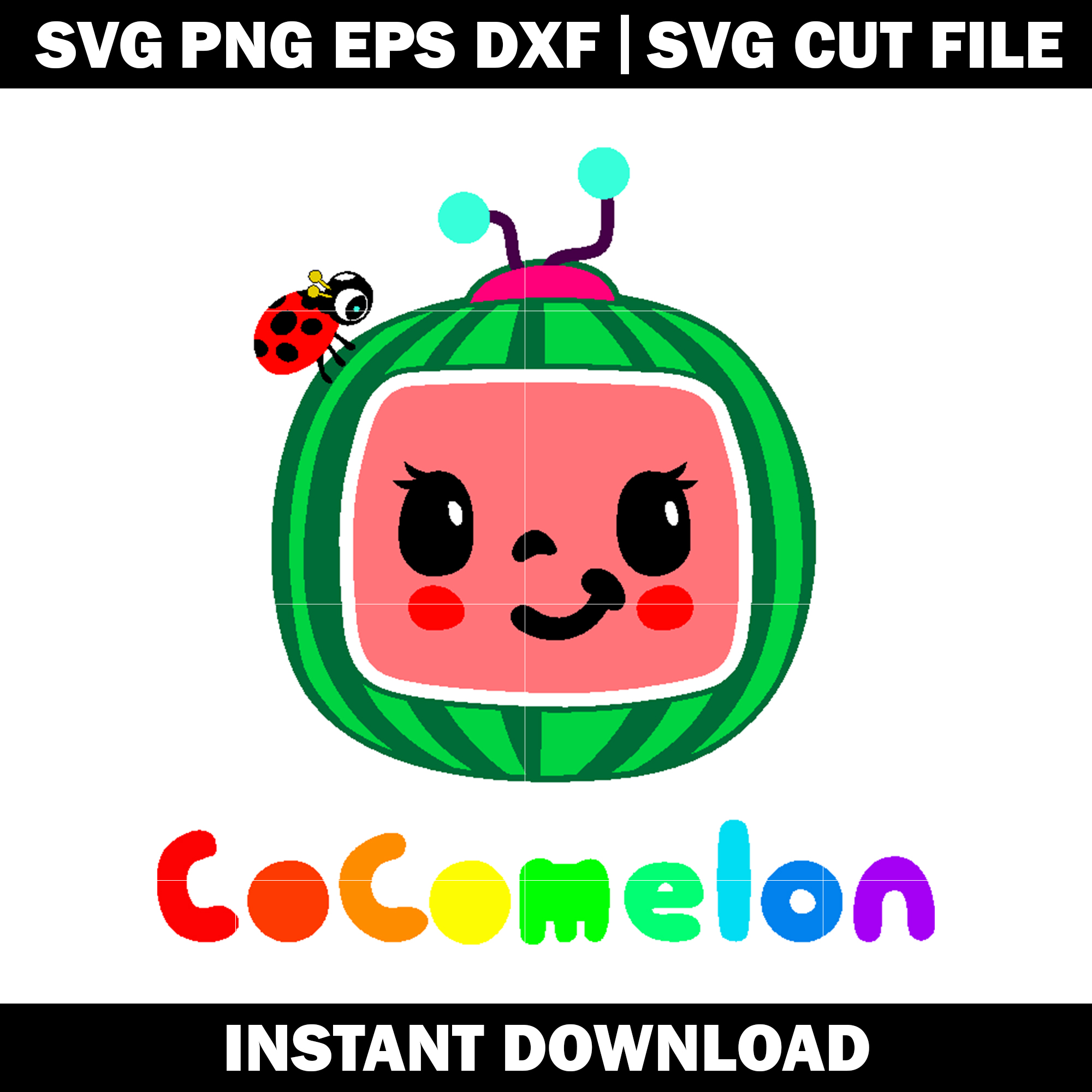 Cocomelon Intro svg, Cocomelon svg, cartoon svg, logo shirt | Inspire ...