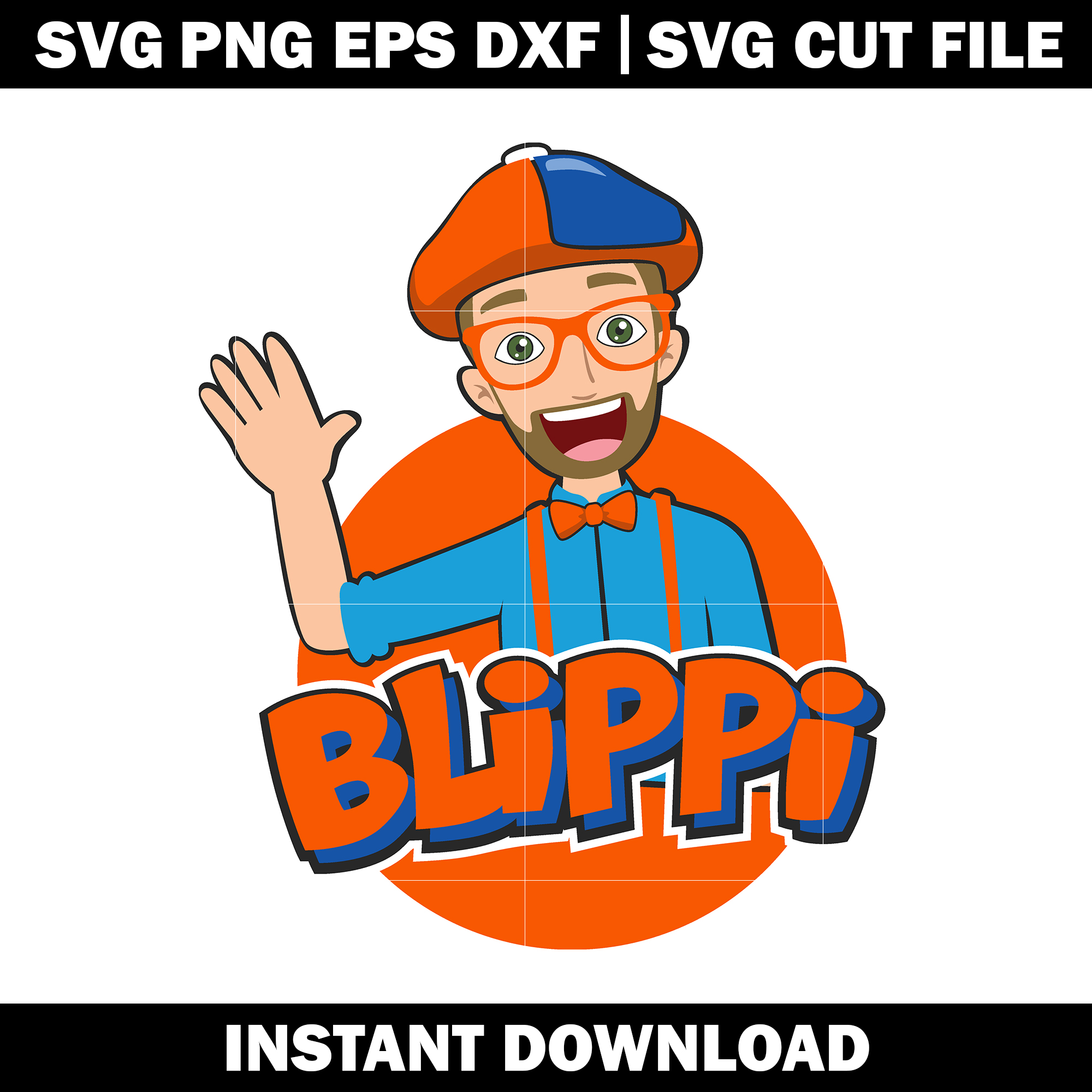 Blippi Learning svg, Blippi cartoon svg, cartoon svg, logo s | Inspire ...