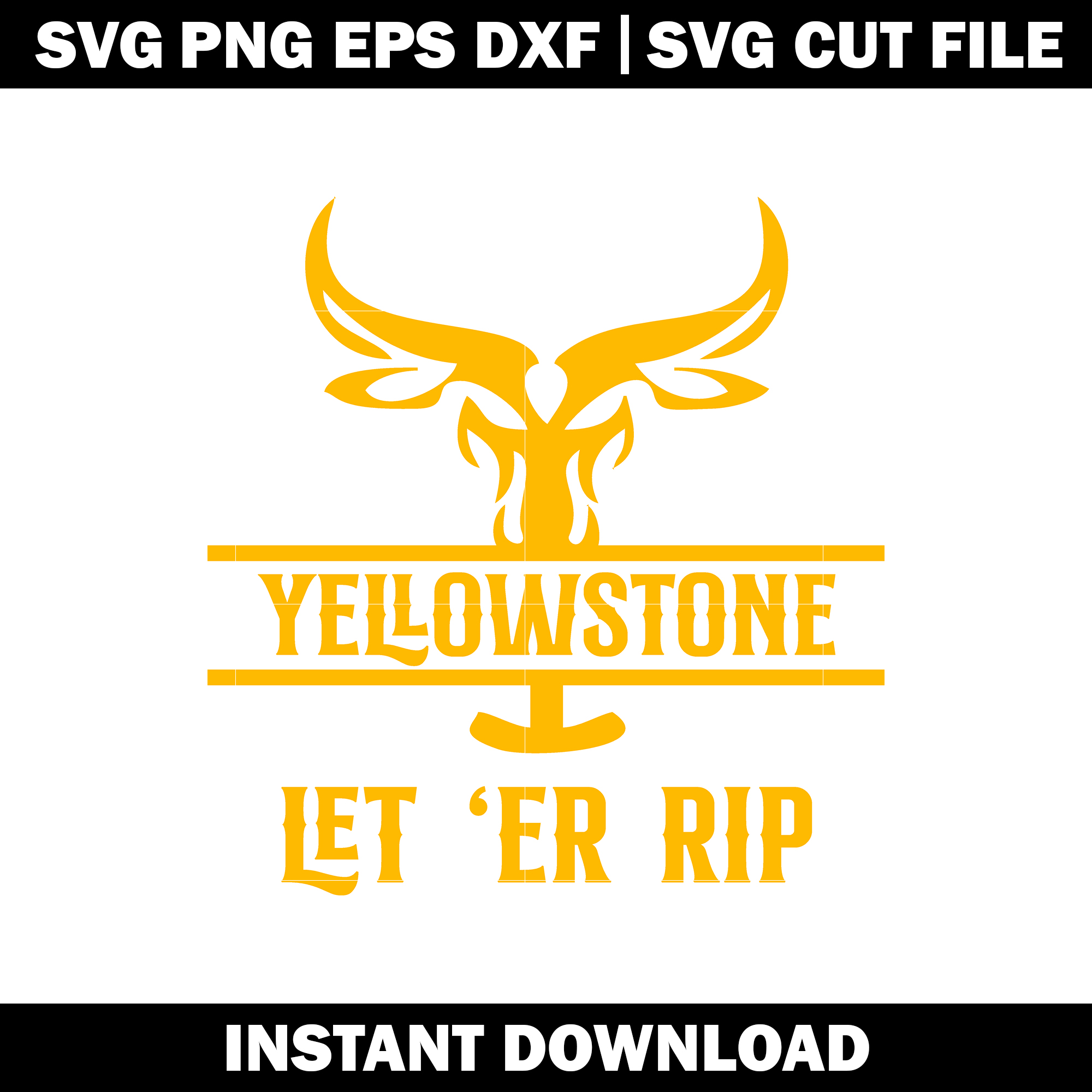 Free Yellowstone Let Svg, Yellowstone file svg, logo shirt s | Inspire ...