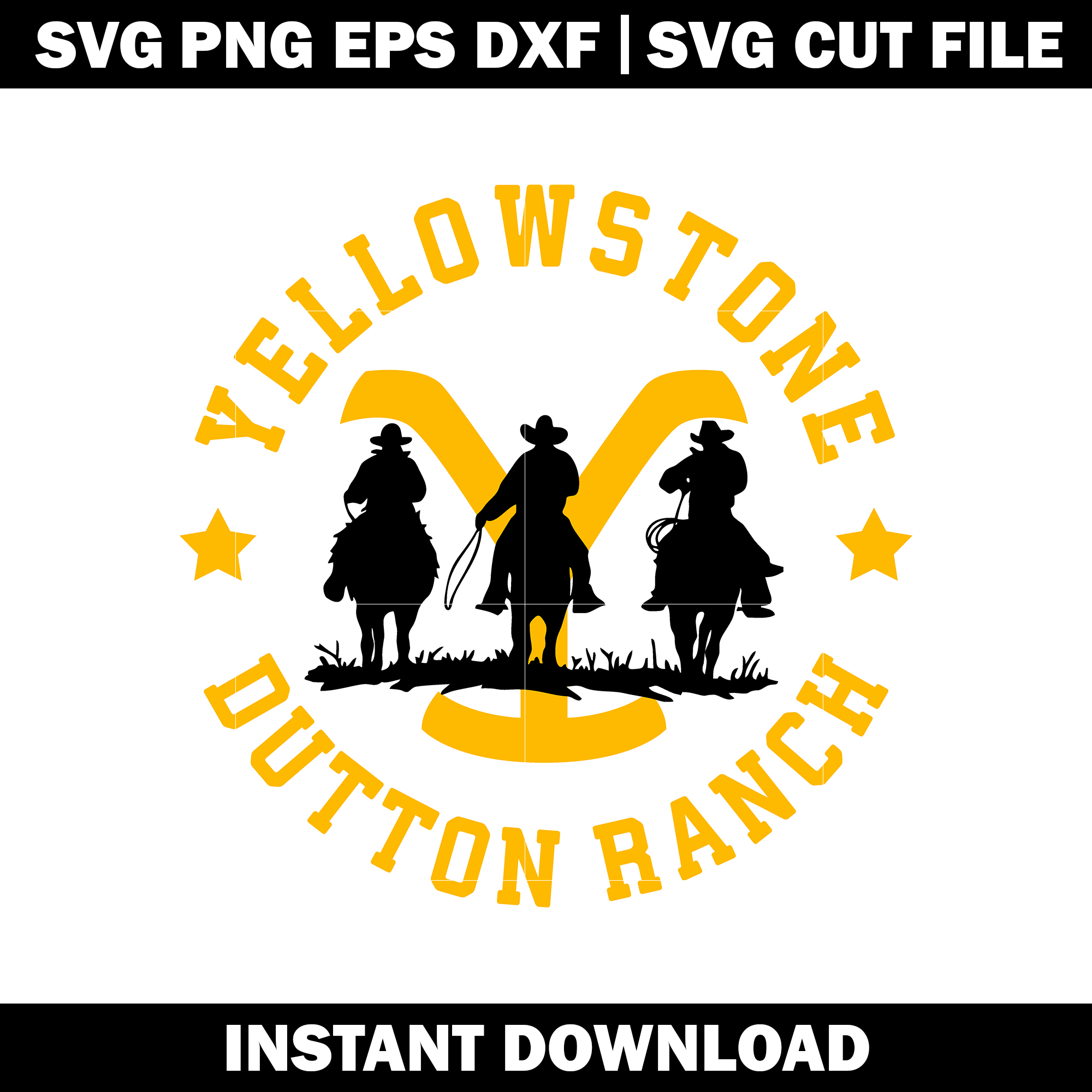 Yellowstone Series Svg, Yellowstone file svg, logo shirt svg | Inspire ...